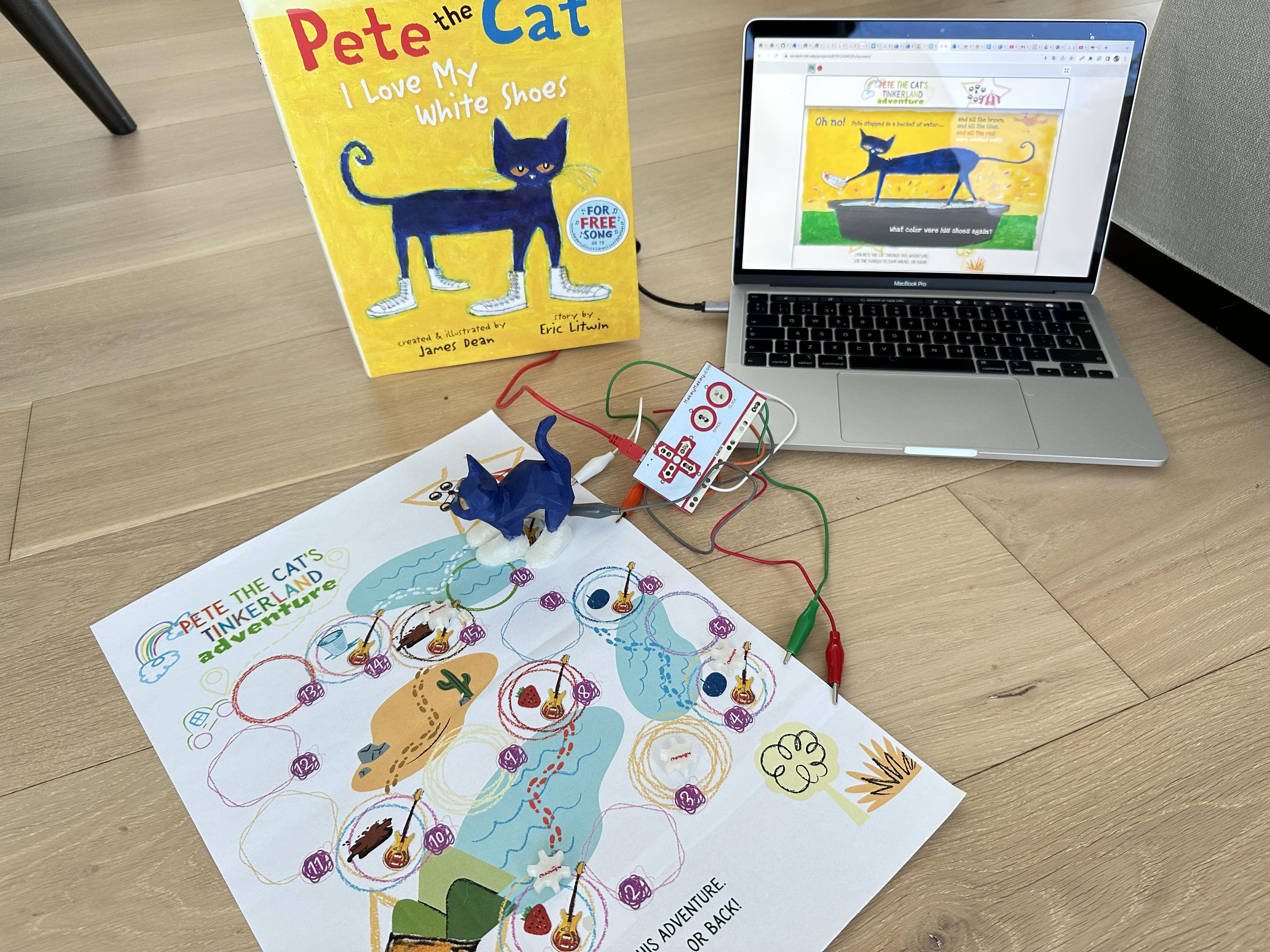 Celebrate Colors With Pete the Cat's Board Game With Tinkercad and ...