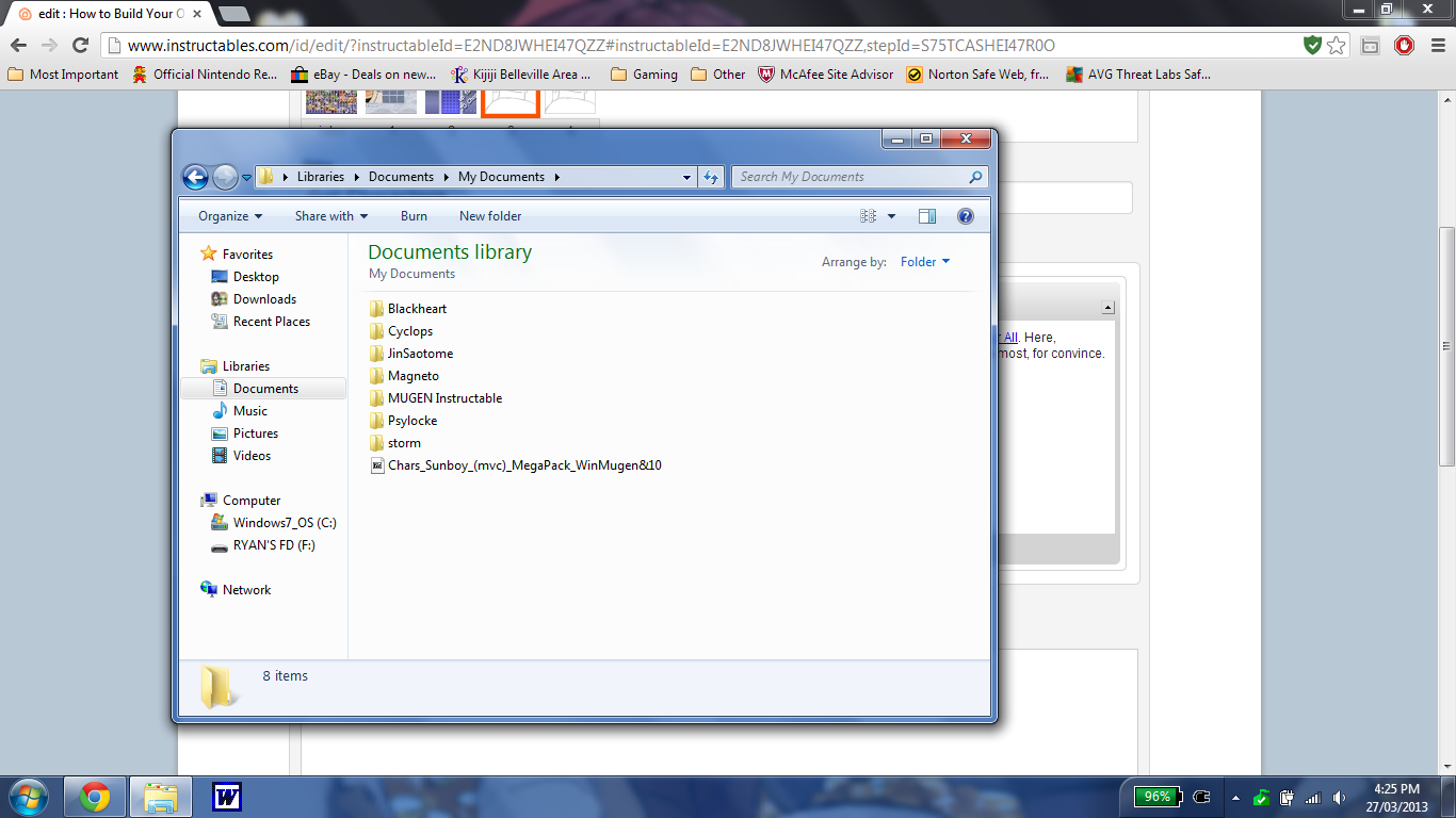 How to Build Your Own MUGEN Roster : 6 Steps - Instructables