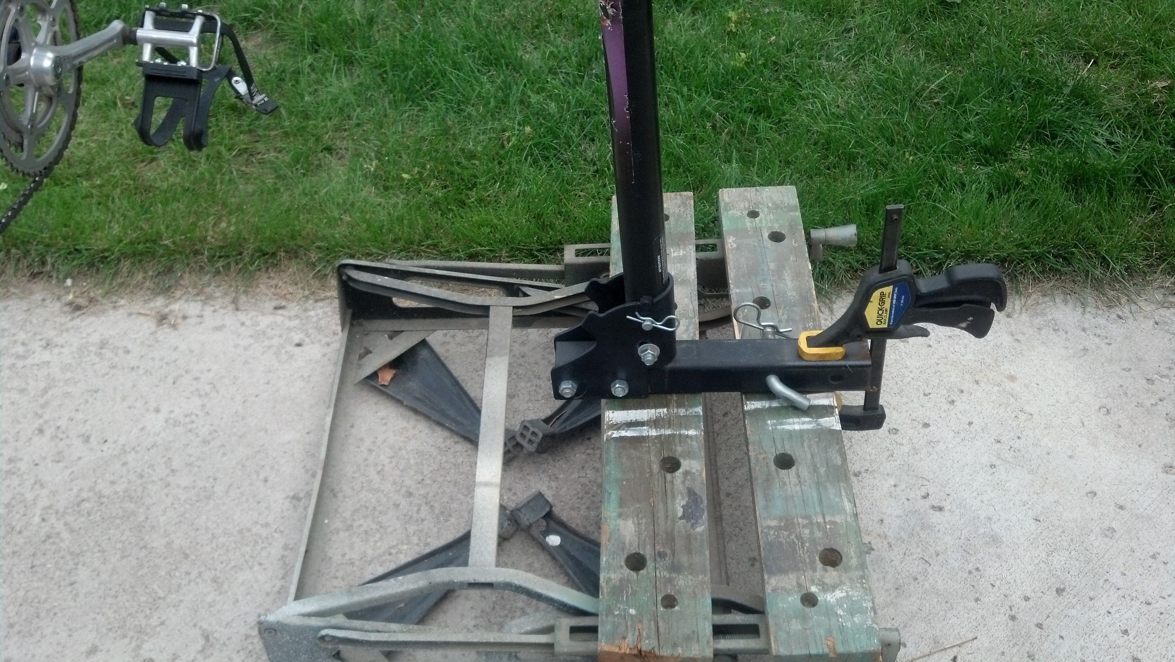 Quck and Easy Bicycle Repair Stand (with Pictures) - Instructables