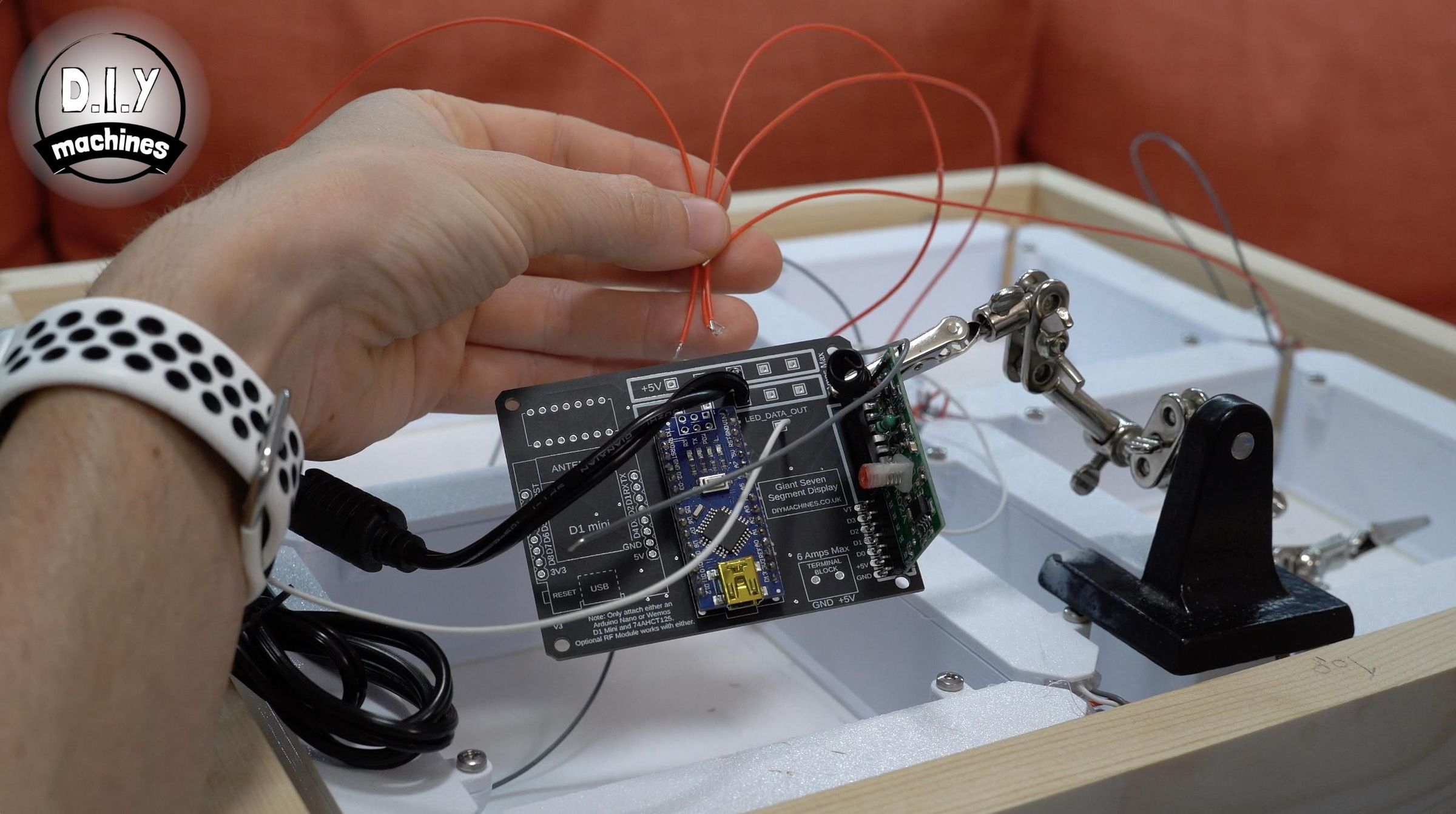 Build a Super-sized Expandable Seven Segment Display : 28 Steps (with ...