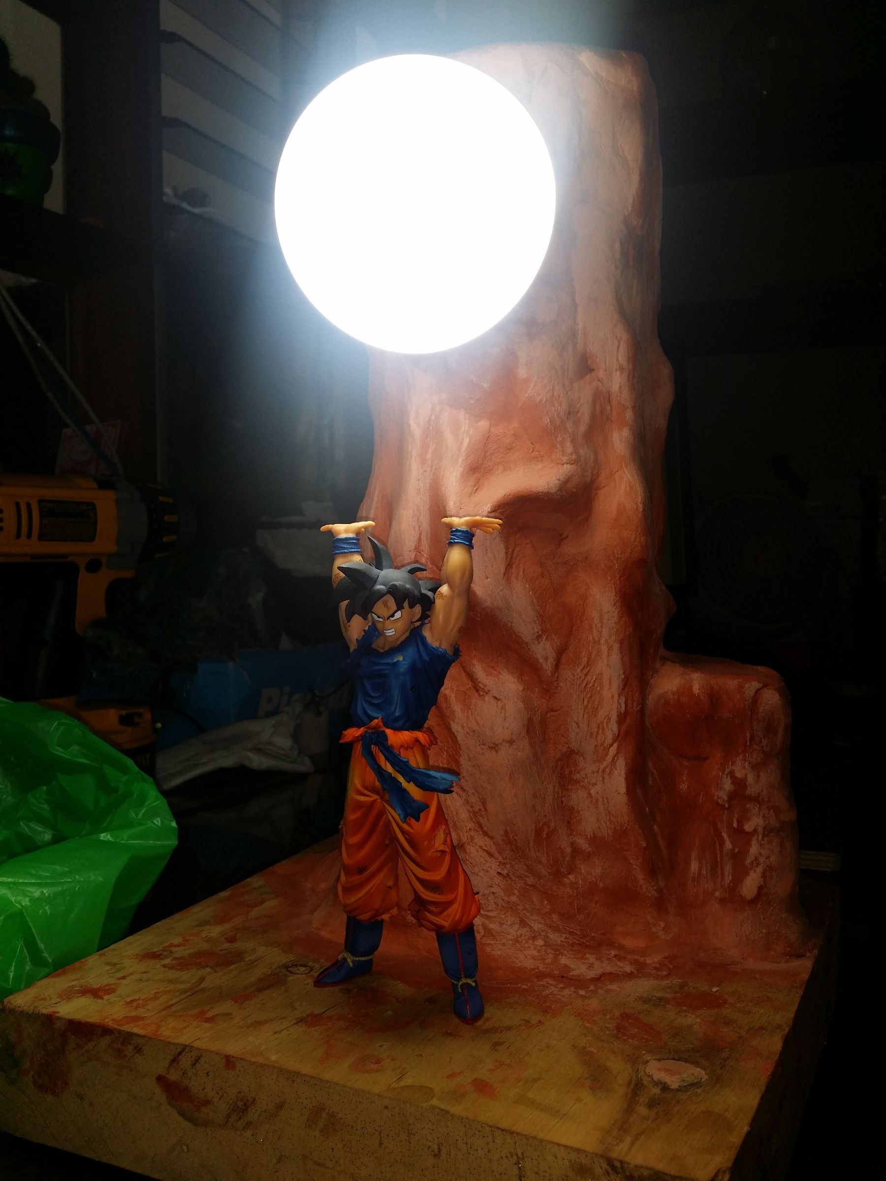 Dragon Ball Z Lamp : 4 Steps (with Pictures) - Instructables