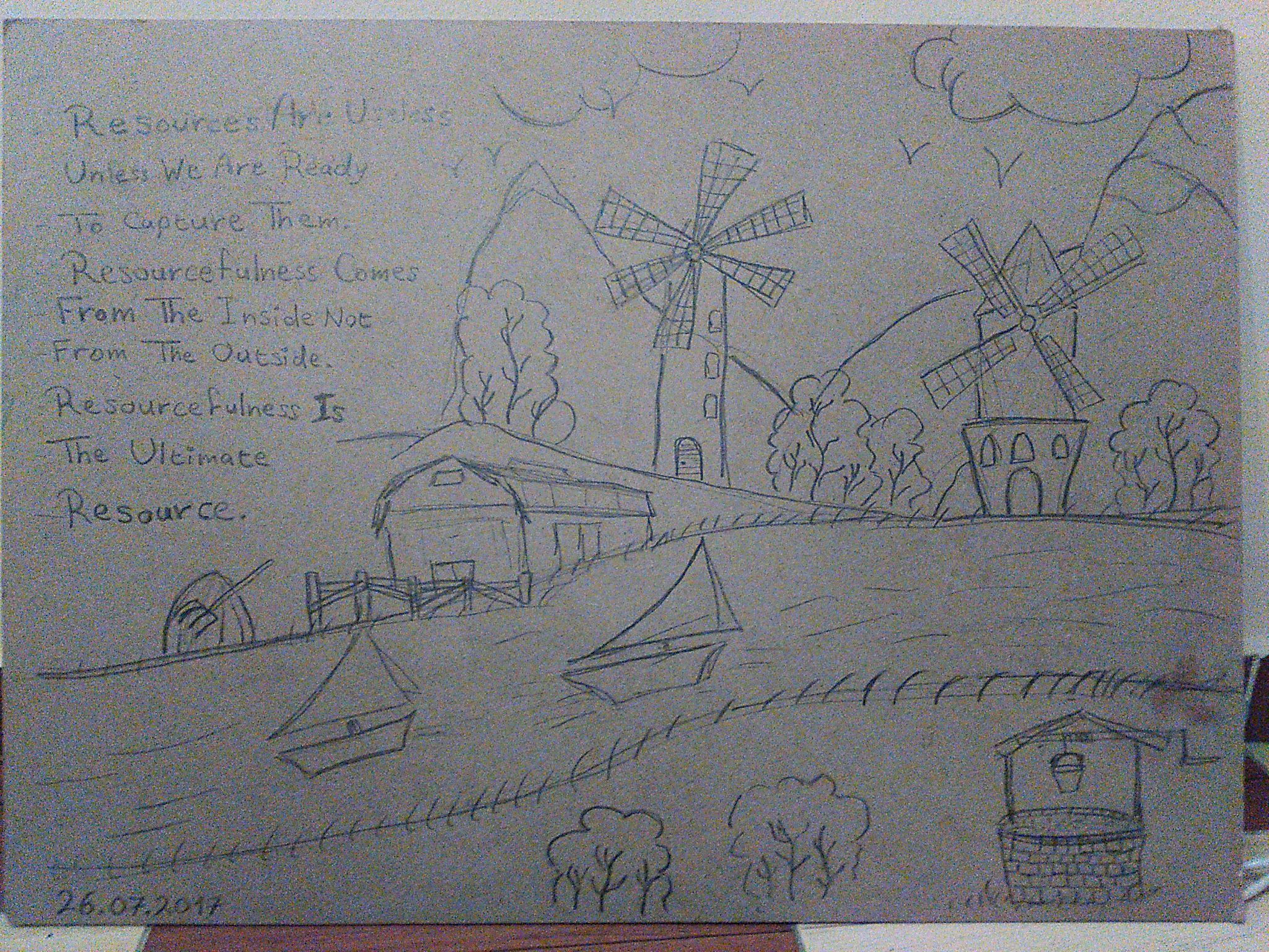 "Abundant Resources" - My Solar Pyrography Art : 4 Steps - Instructables