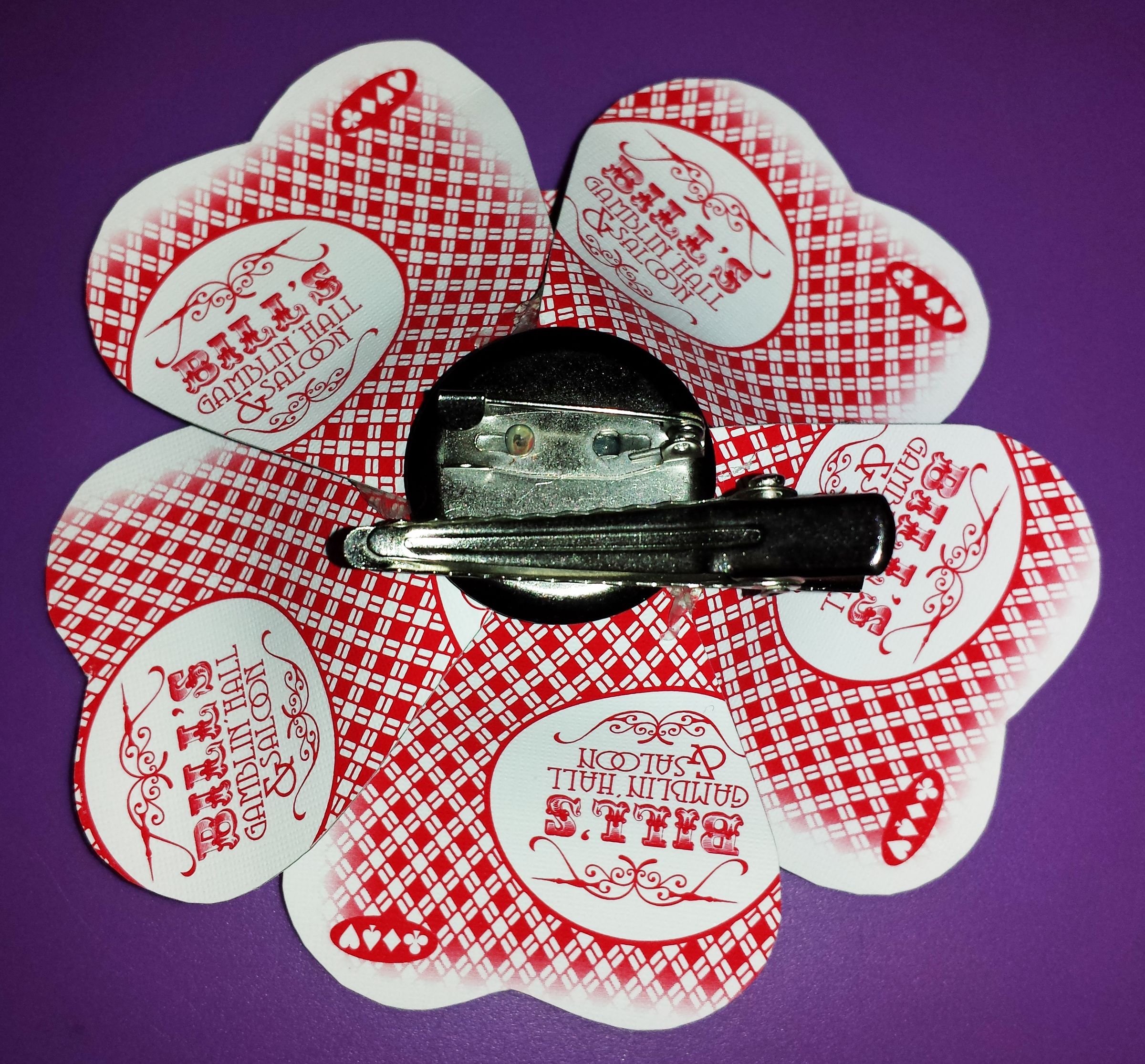 Poker Card Flower Hair Clip/Pin : 11 Steps (with Pictures) - Instructables