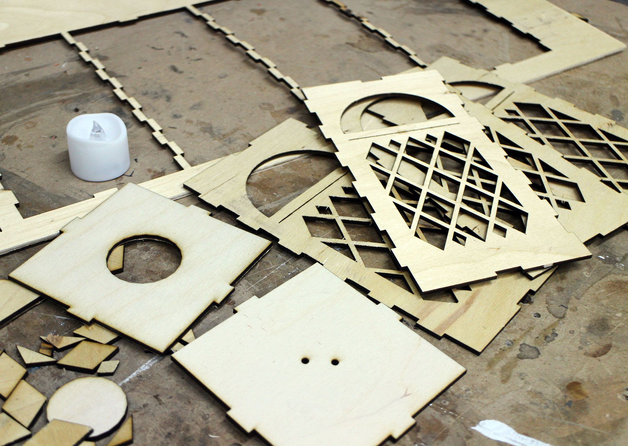 Easy Laser Cut Lantern : 13 Steps (with Pictures) - Instructables