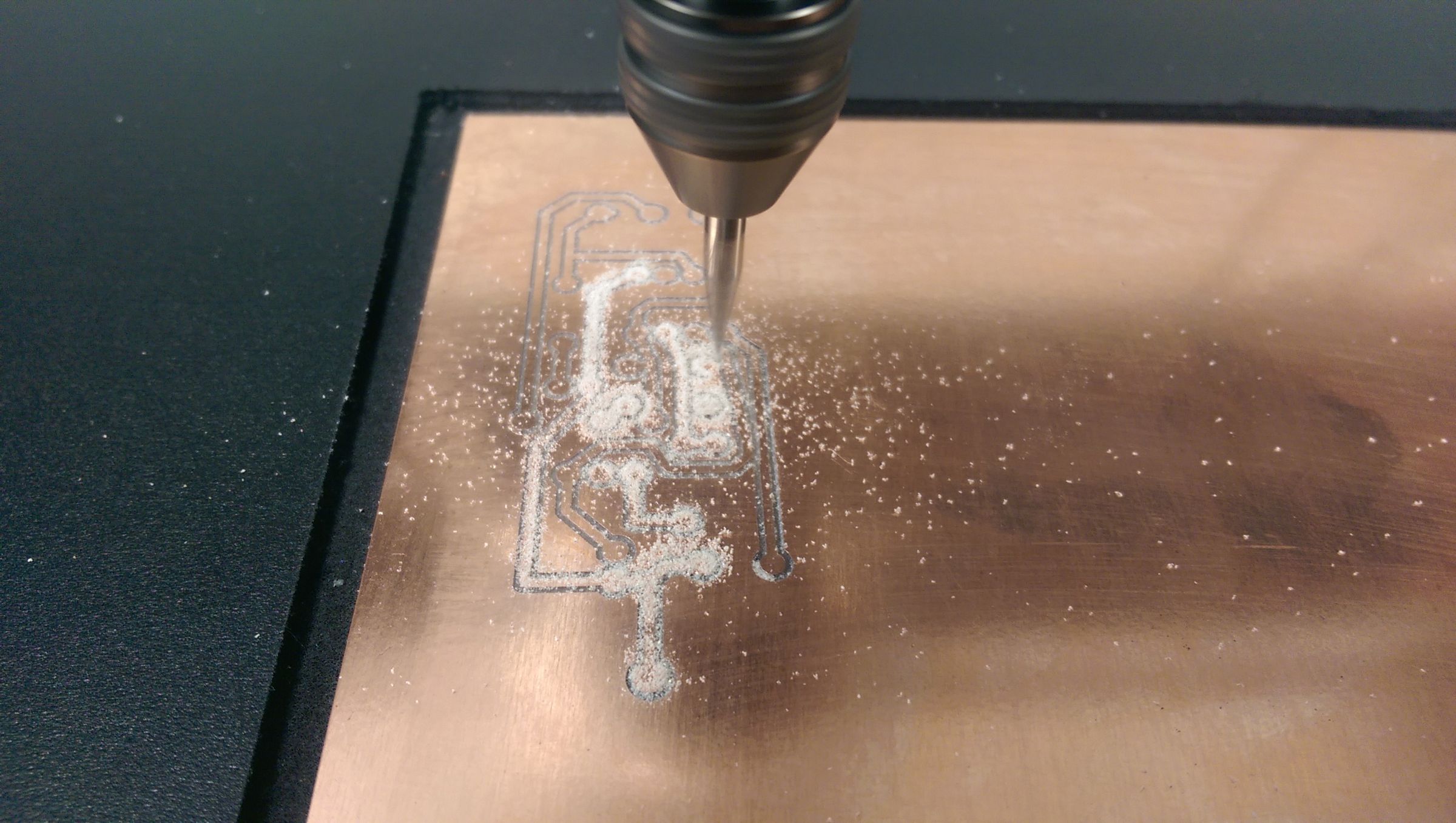 PCB Isolation Track Milling With MyDIYCNC Desktop CNC Machine : 7 Steps ...