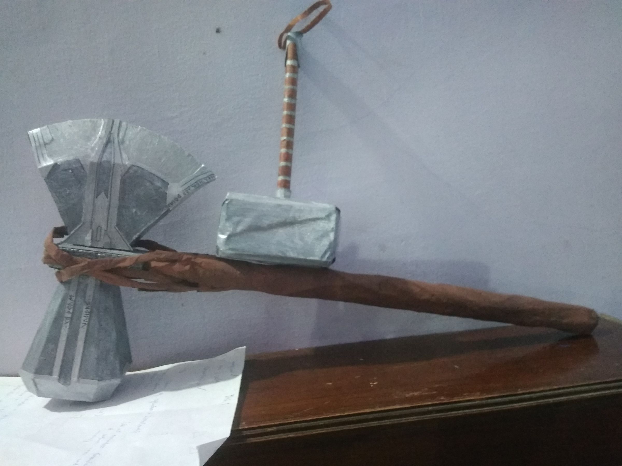 DIY Thor's Stormbreaker (Half Size) : 6 Steps - Instructables