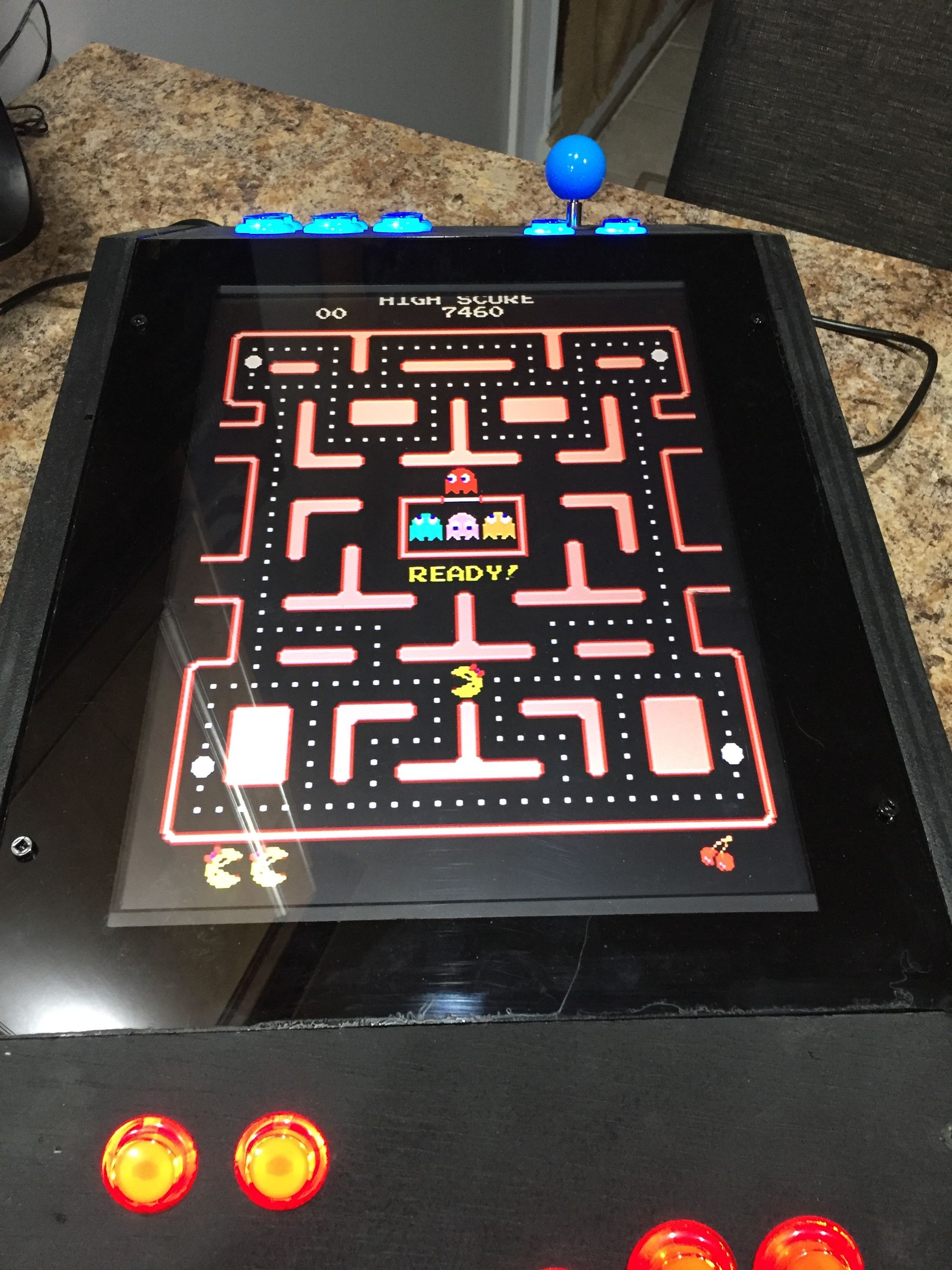 Table Top Cocktail Multicade Pacman : 10 Steps (with Pictures ...