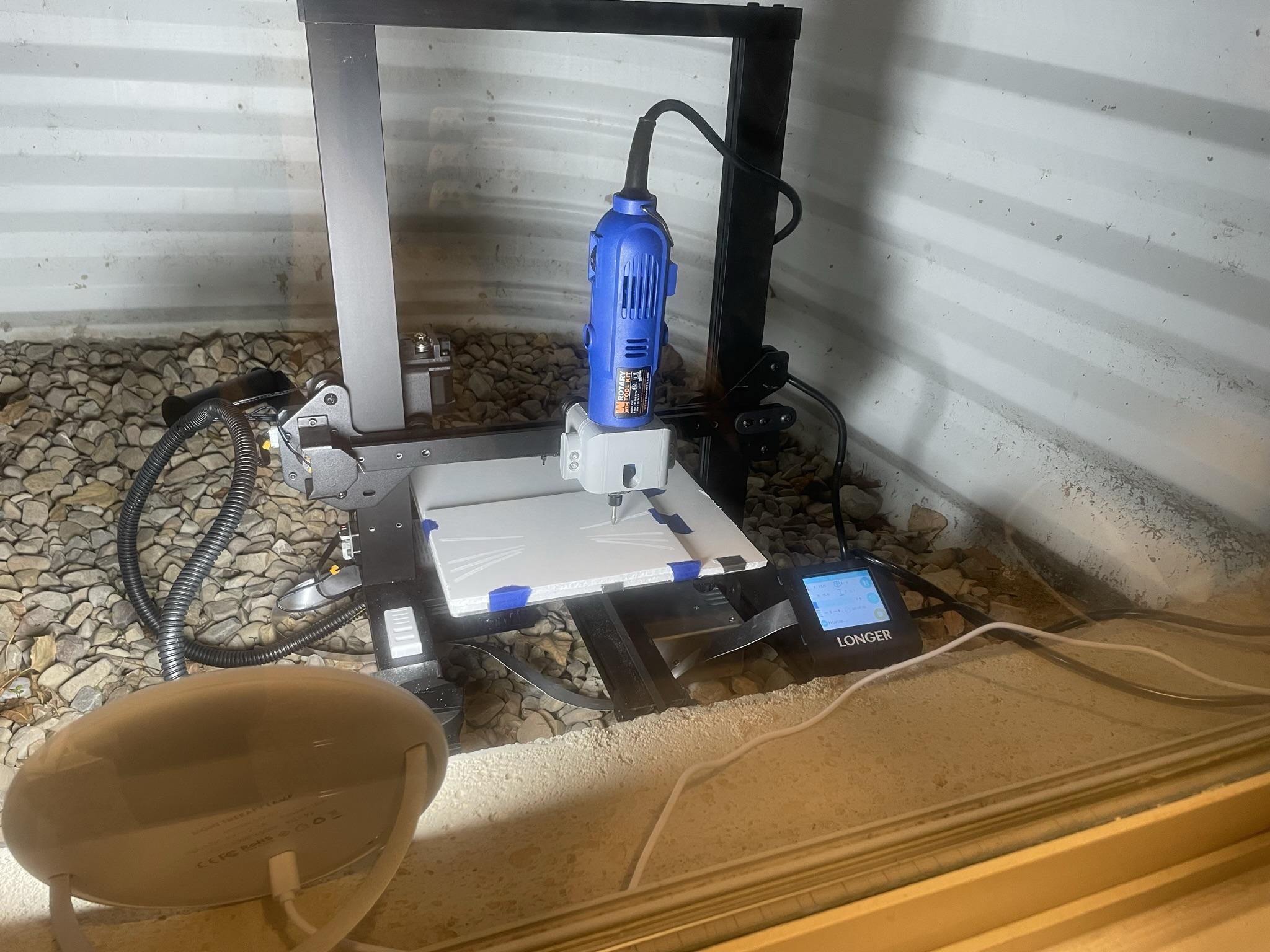 Old 3d Printer Into a CNC for Under $30!!! : 6 Steps (with Pictures ...