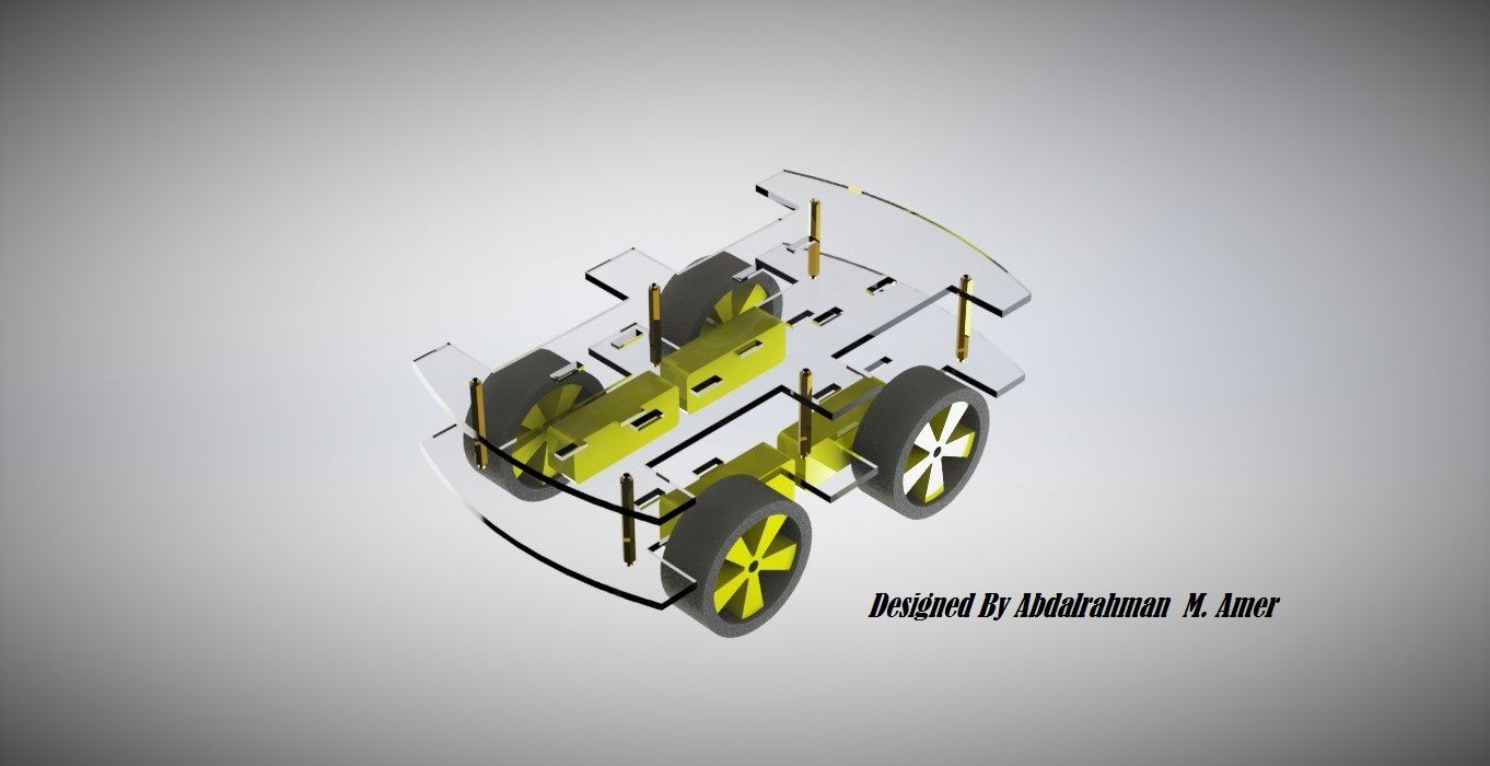 DIY 4WD Car Body for Arduino Robotics Projects and RC Cars : 6 Steps ...