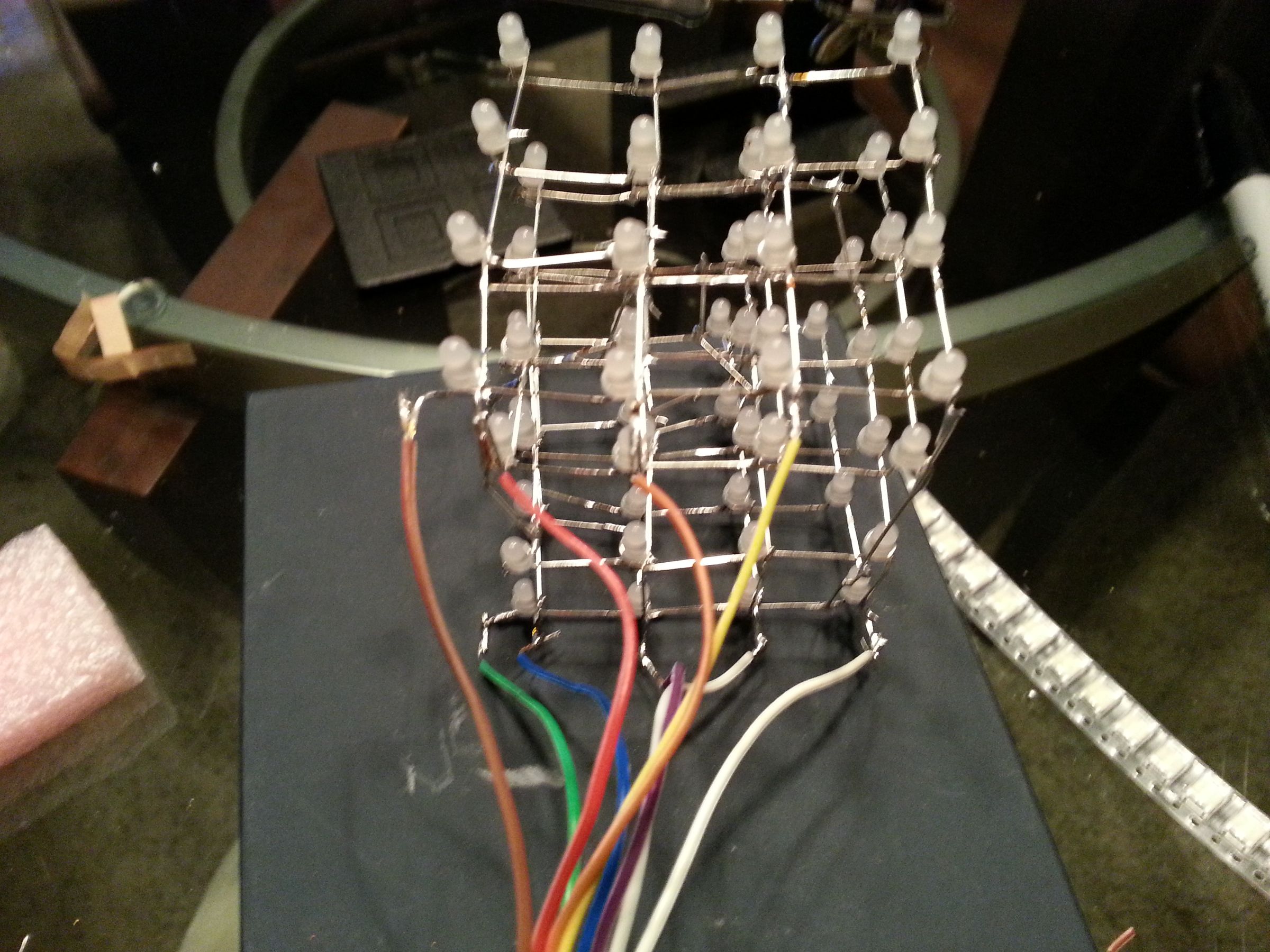 4x4x4 LED Cube With Charlieplexing : 6 Steps (with Pictures) - Instructables