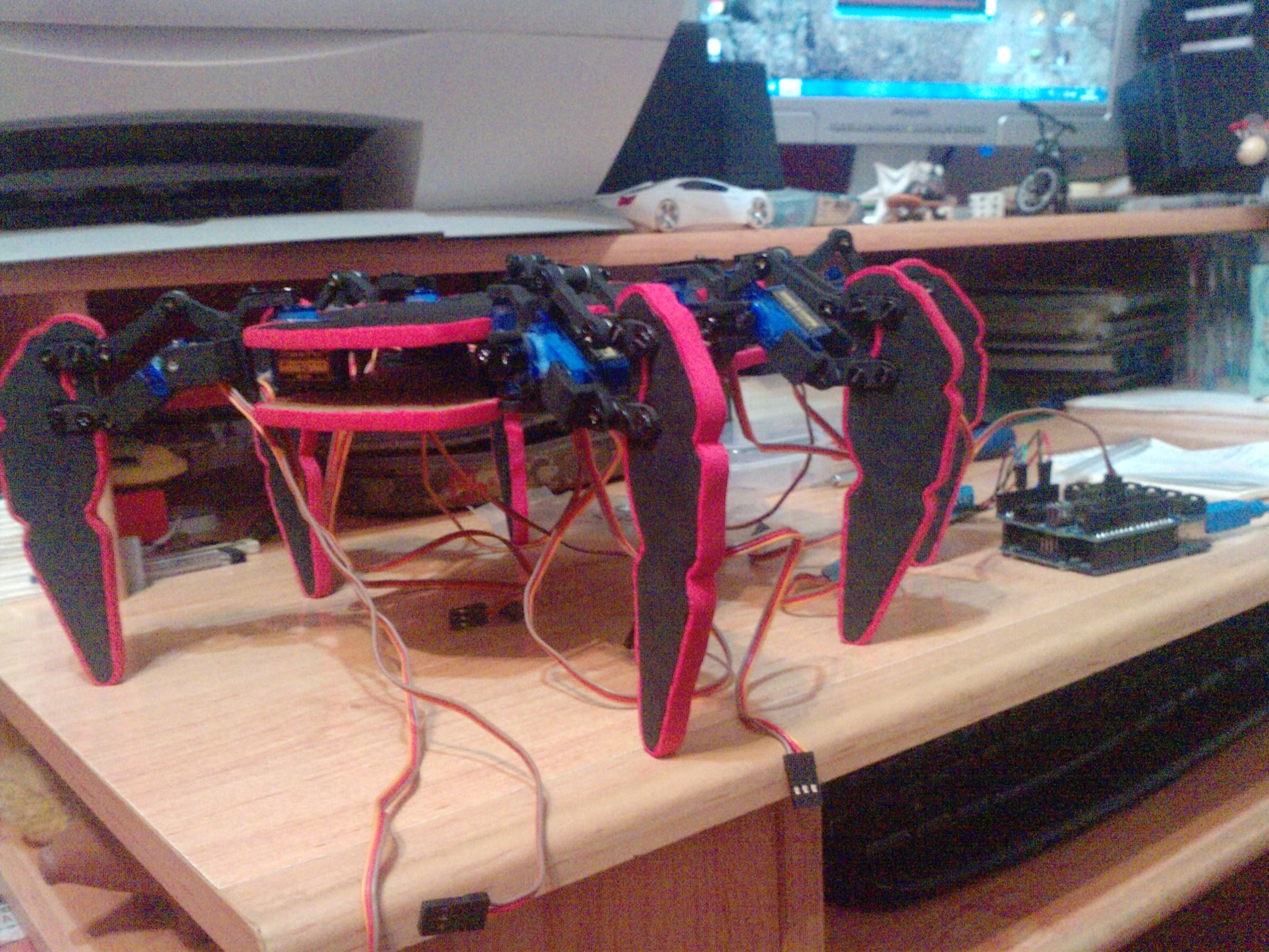 DIY Handmade Hexapod With Arduino (Hexdrake) : 19 Steps (with Pictures) - Instructables