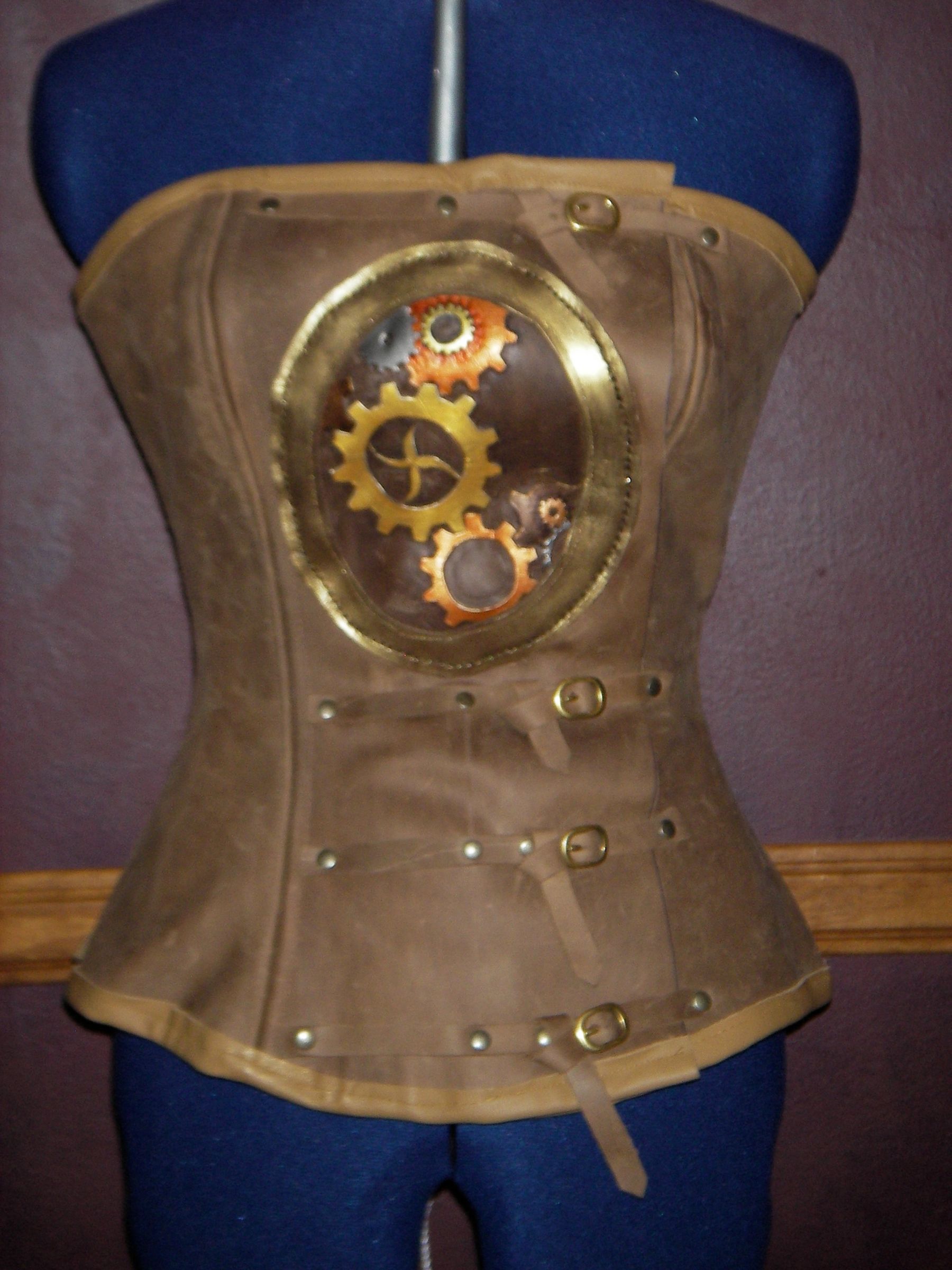 Leather Clockwork Corset - Instructables