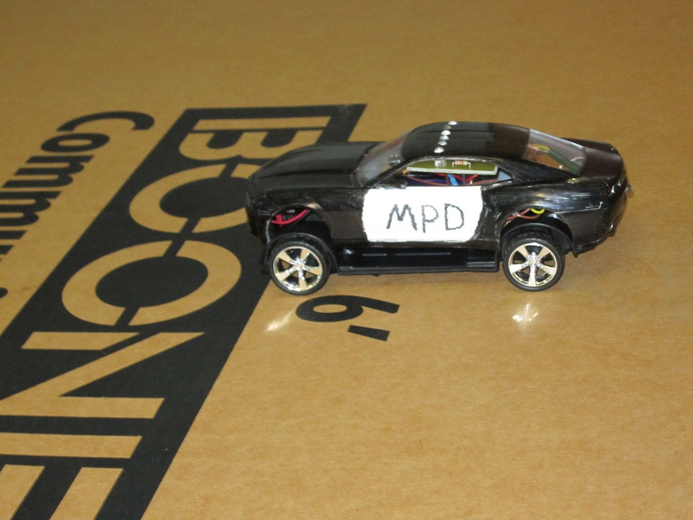 Model Police Car : 9 Steps (with Pictures) - Instructables