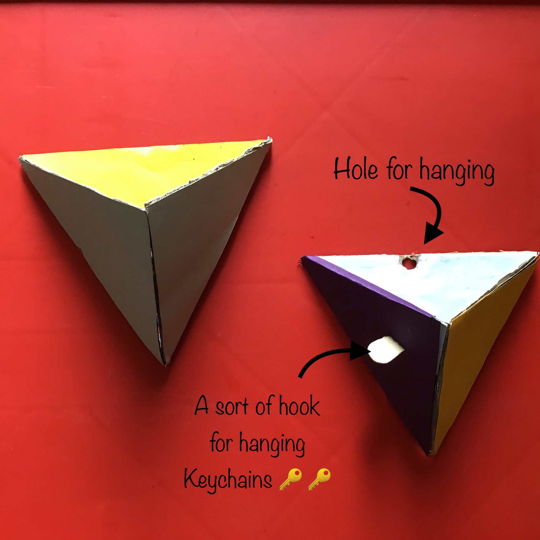 Pyramid Structured Wall Pockets : 6 Steps (with Pictures) - Instructables