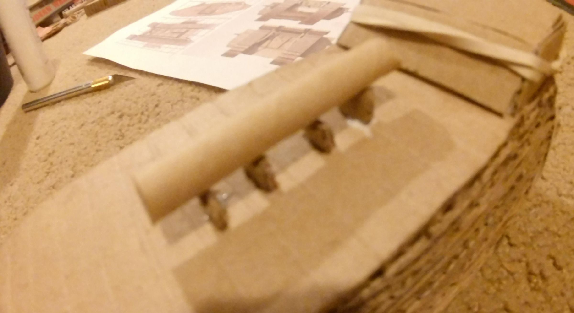 Cardboard Model Mark IV British Tank : 10 Steps (with Pictures ...