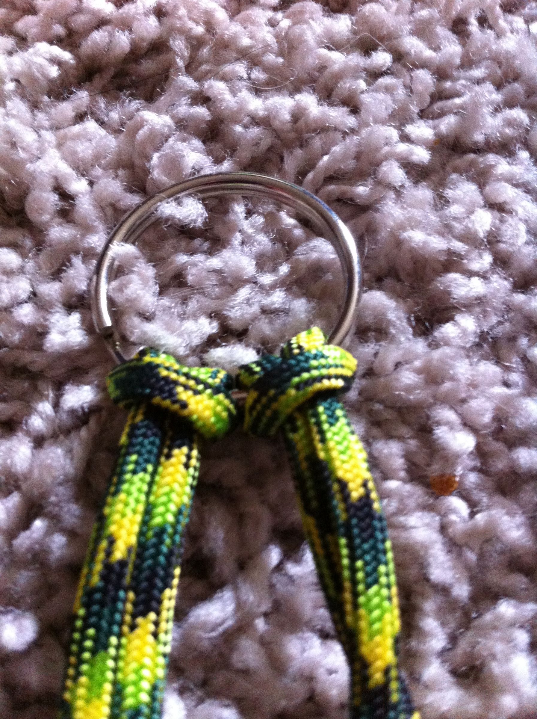 Paracord Keychain : 5 Steps - Instructables