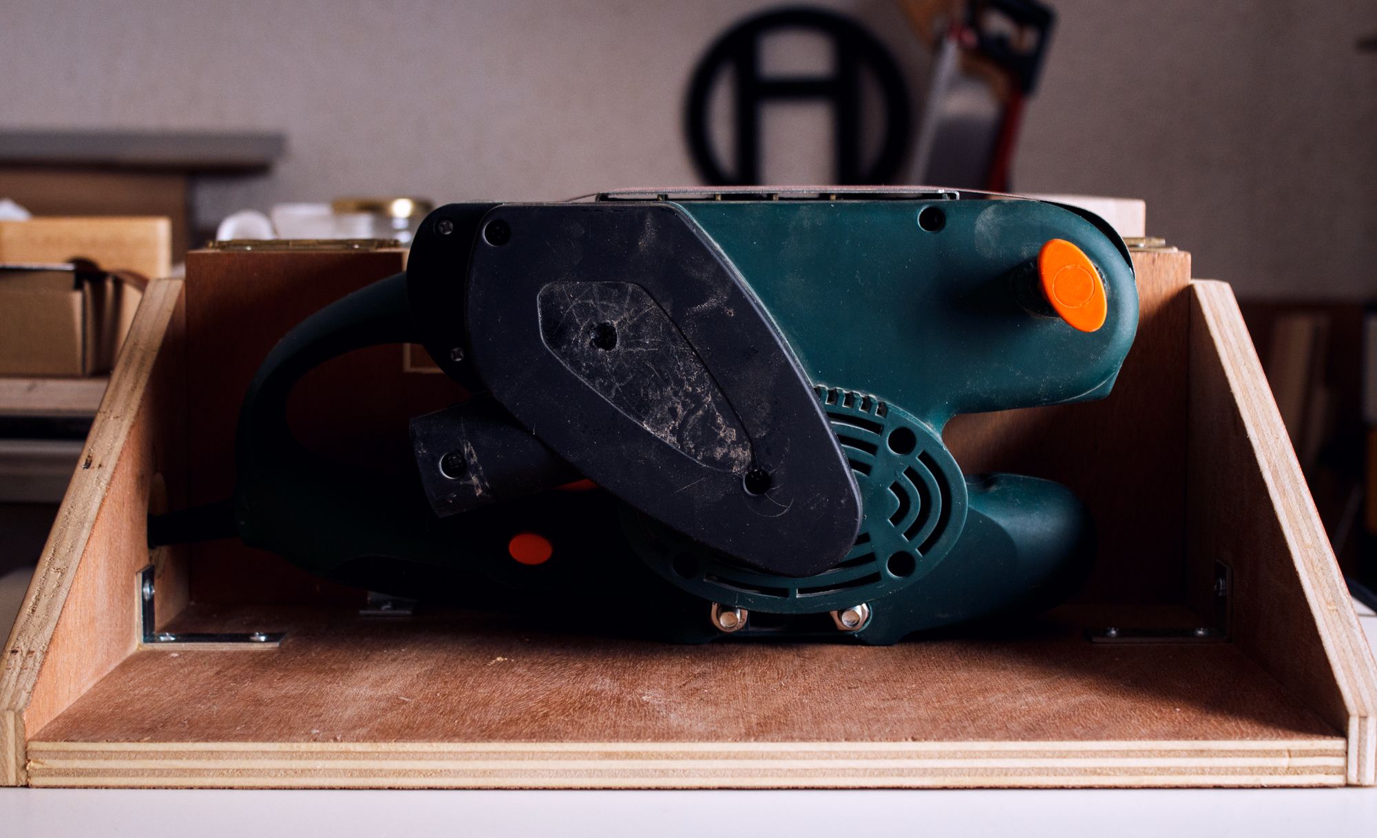 Make a Simple Belt Sander Stand : 3 Steps (with Pictures) - Instructables