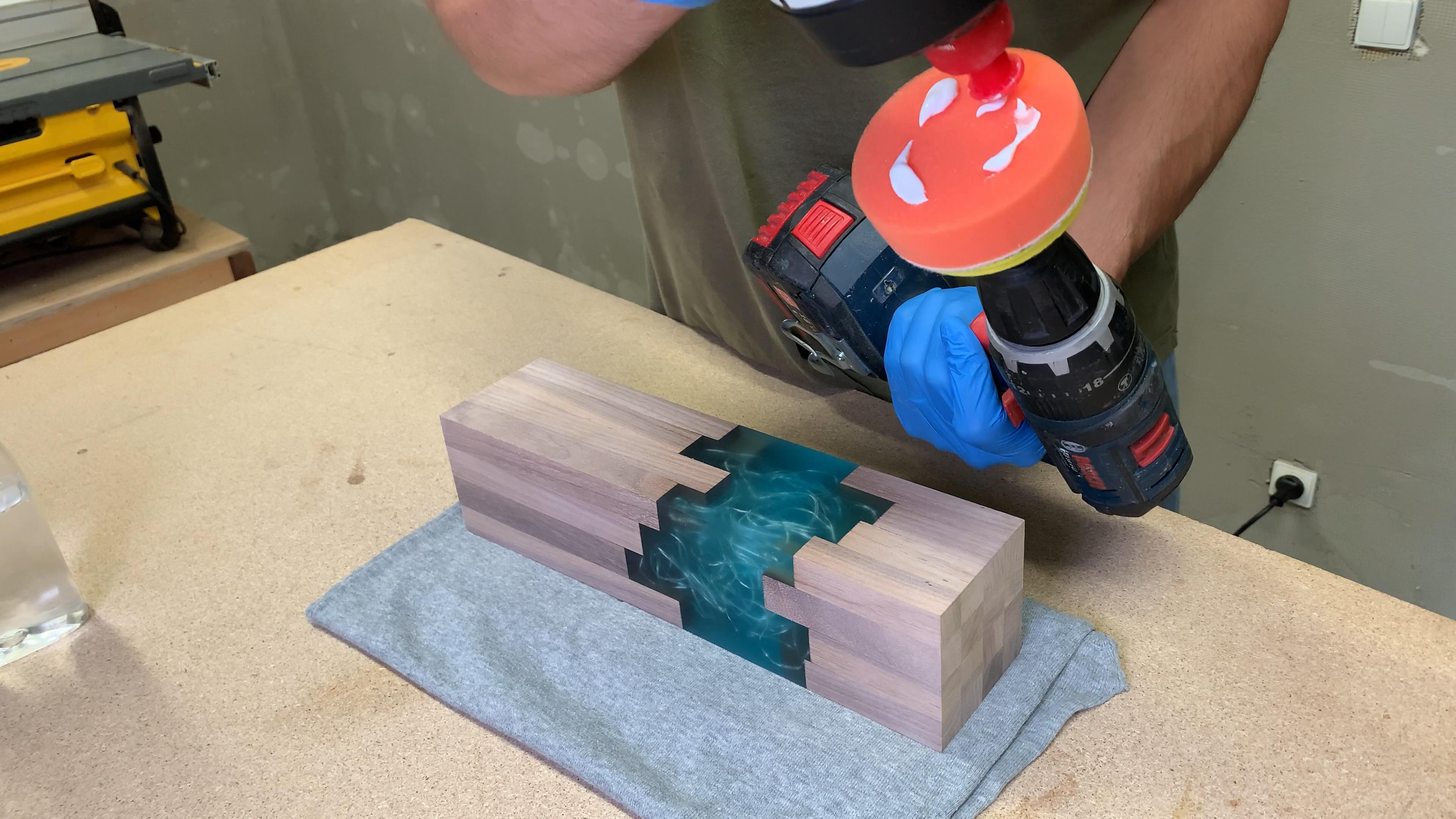 Epoxy Resin and Walnut LED Night Lamp : 18 Steps (with Pictures ...