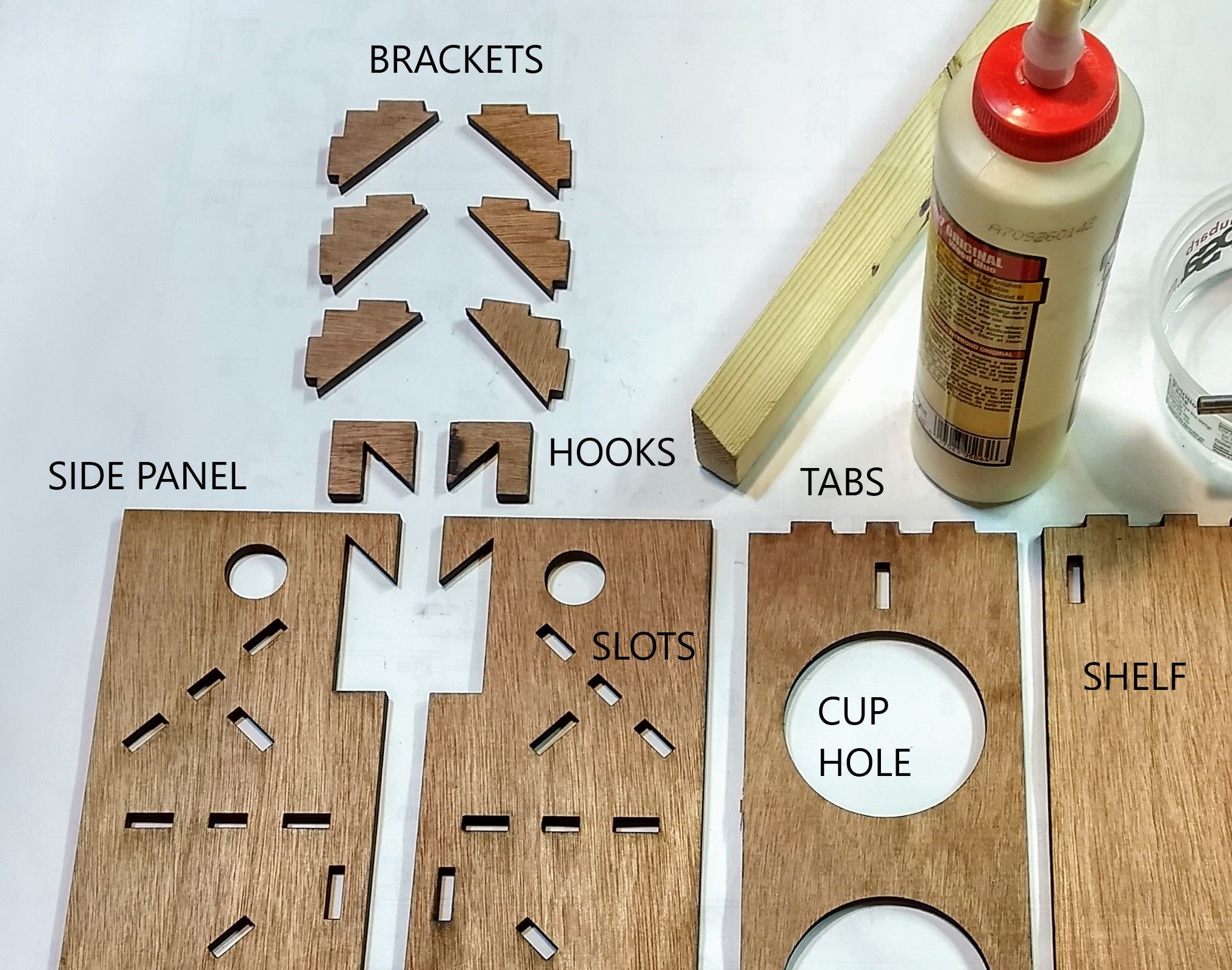 Laser Cut Shelf With a French Cleat : 12 Steps (with Pictures ...