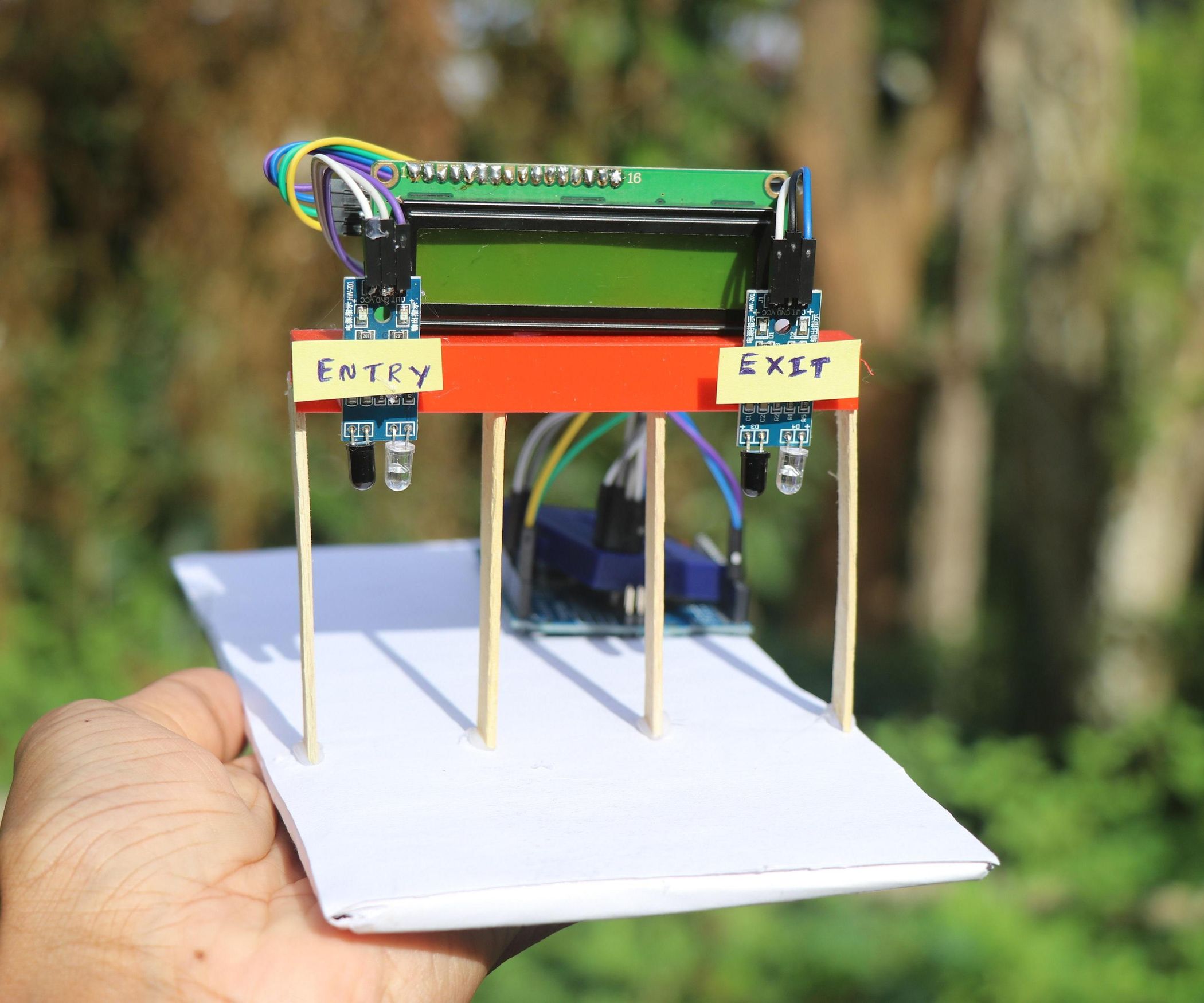 Arduino People Counter Machine DIY : 5 Steps (with Pictures ...