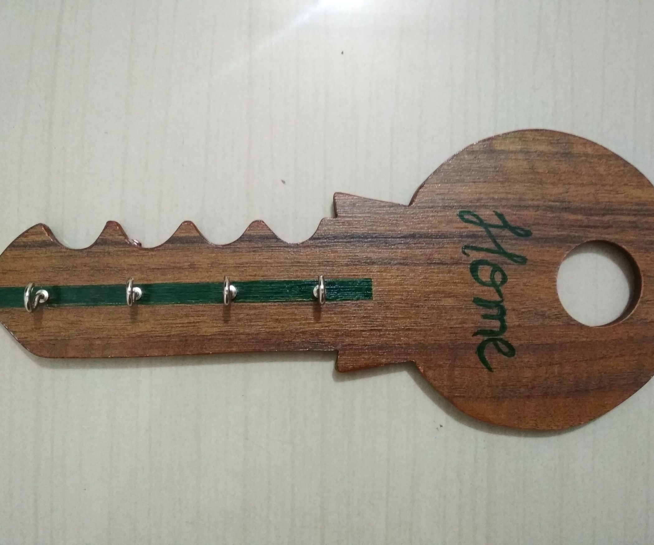 Wall Mounted Keychain Holder : 4 Steps - Instructables