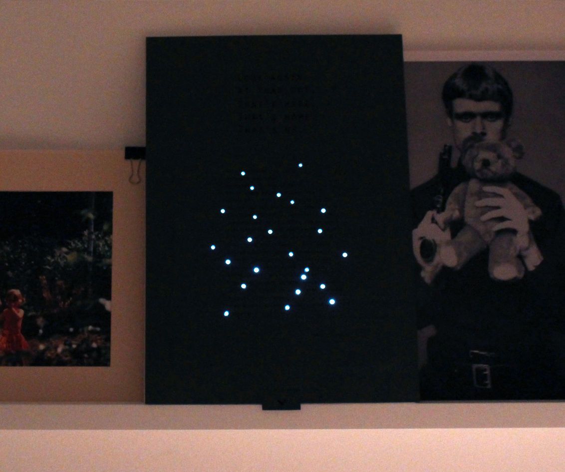 Your Own Galaxy on a Paper... Poster With CONDUCTIVE INK + LEDs : 16 ...