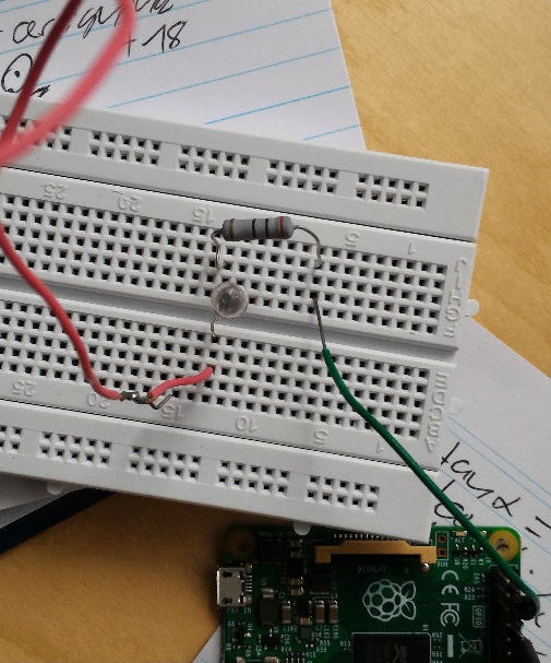 Morse Code Using Raspberry Pi And Led 3 Steps With Pictures Instructables 5960