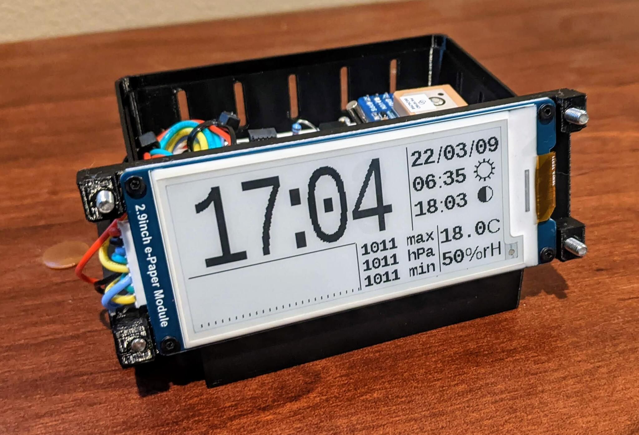 E-Paper Clock : 14 Steps (with Pictures) - Instructables