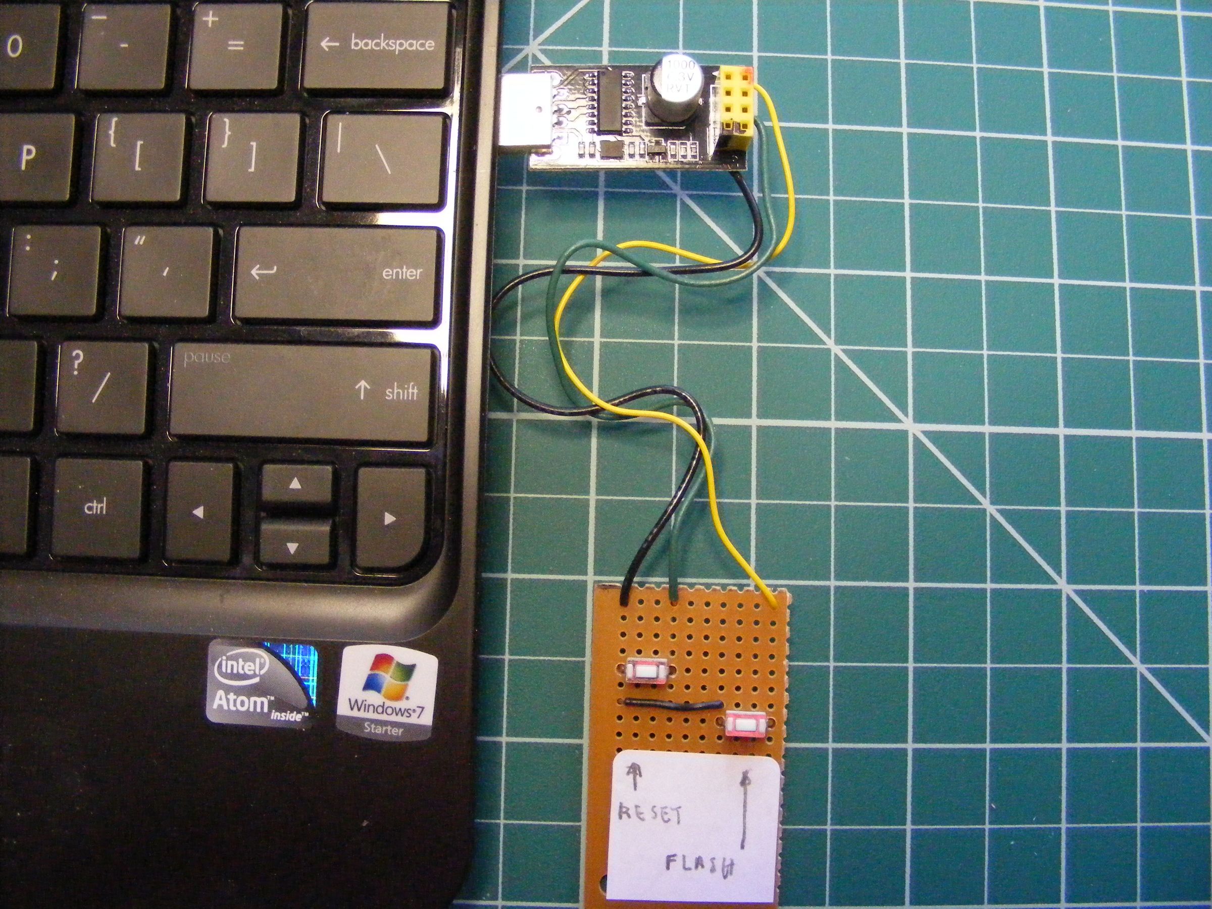 Cheap and Easy ESP8266-01 Programming Jig - Use With Arduino IDE : 3 ...