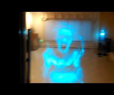 Raspberry Pi Motion Activated Transparent Screaming Ghost for Halloween ...