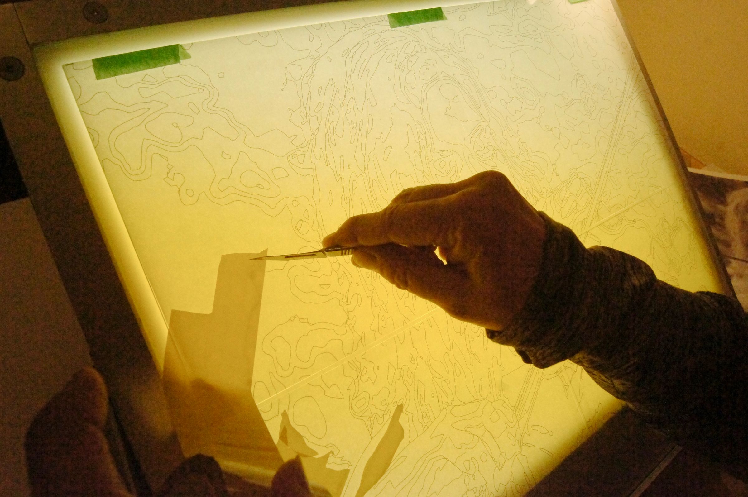 Packing Tape Masterpiece Window Art : 7 Steps (with Pictures ...