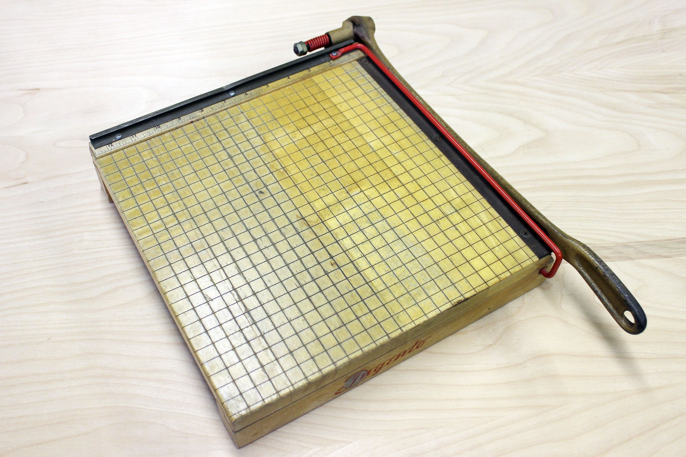 Restore Old Paper Cutter : 14 Steps (with Pictures) - Instructables