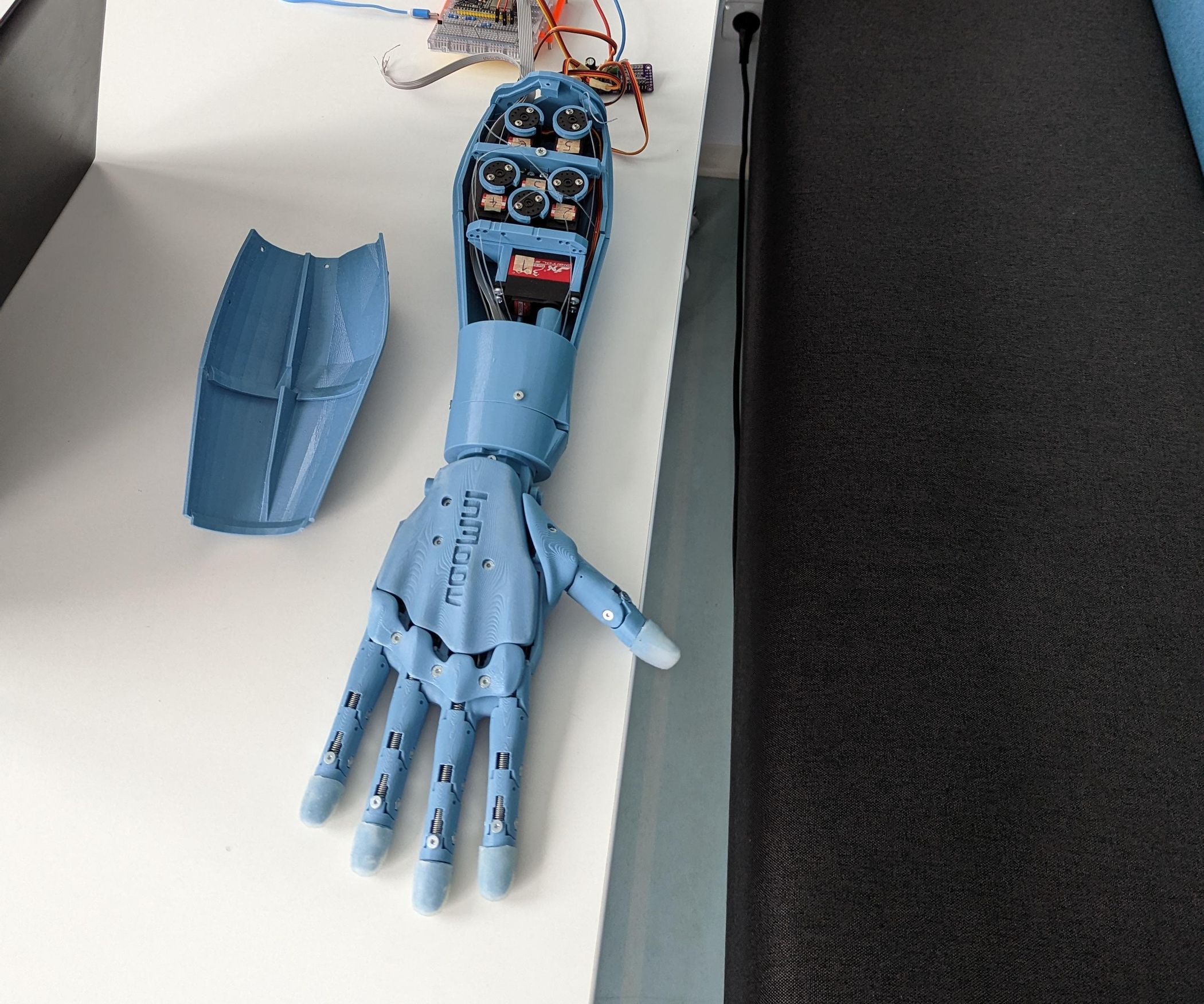 Bionic Hand Controlled by OpenCV : 8 Steps (with Pictures) - Instructables