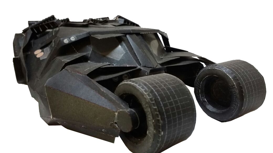 Paper Batmobile - "The Tumbler" From Nolan's Batman : 4 Steps (with ...