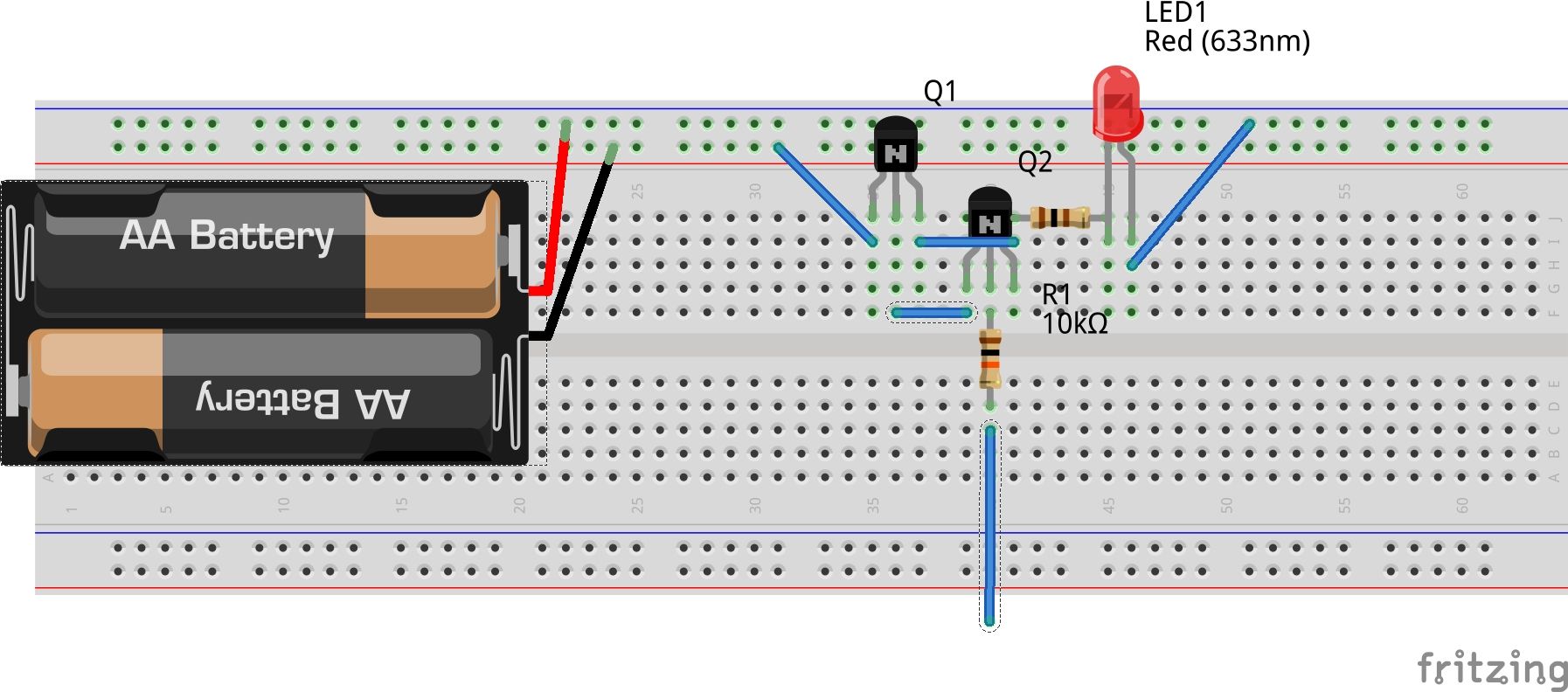 Make a Darlington Pair Using Two Npn BJTs : 9 Steps - Instructables