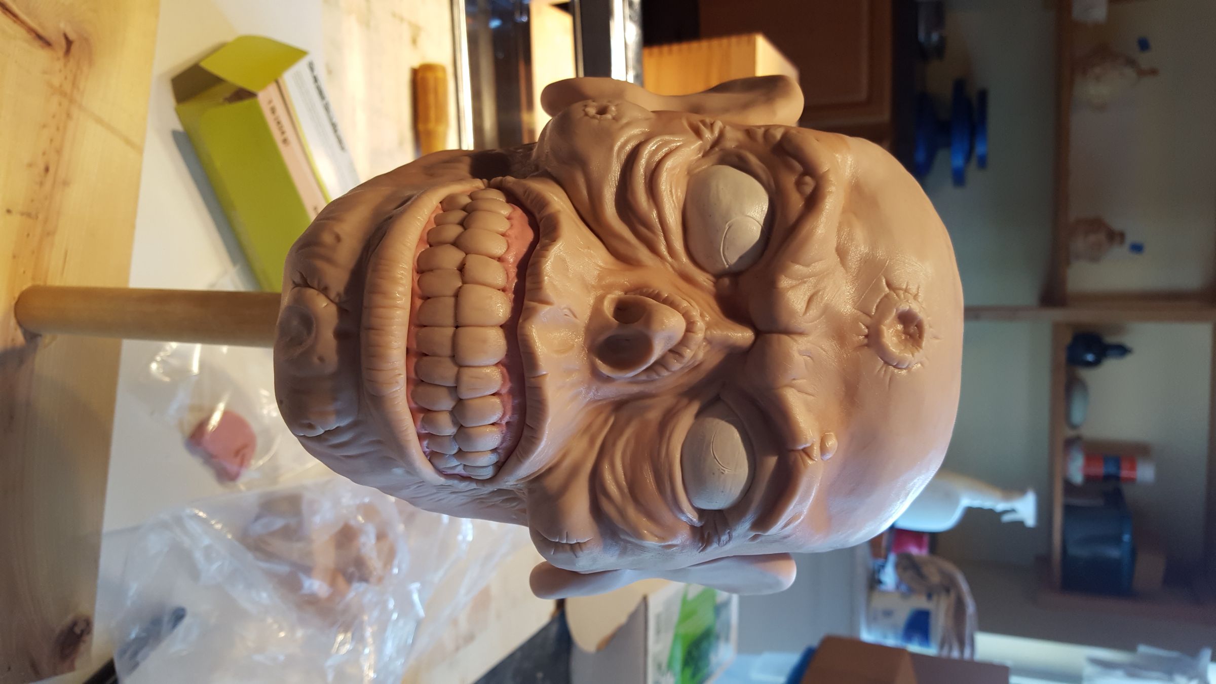 Halloween Zombie Head Prop : 9 Steps (with Pictures) - Instructables