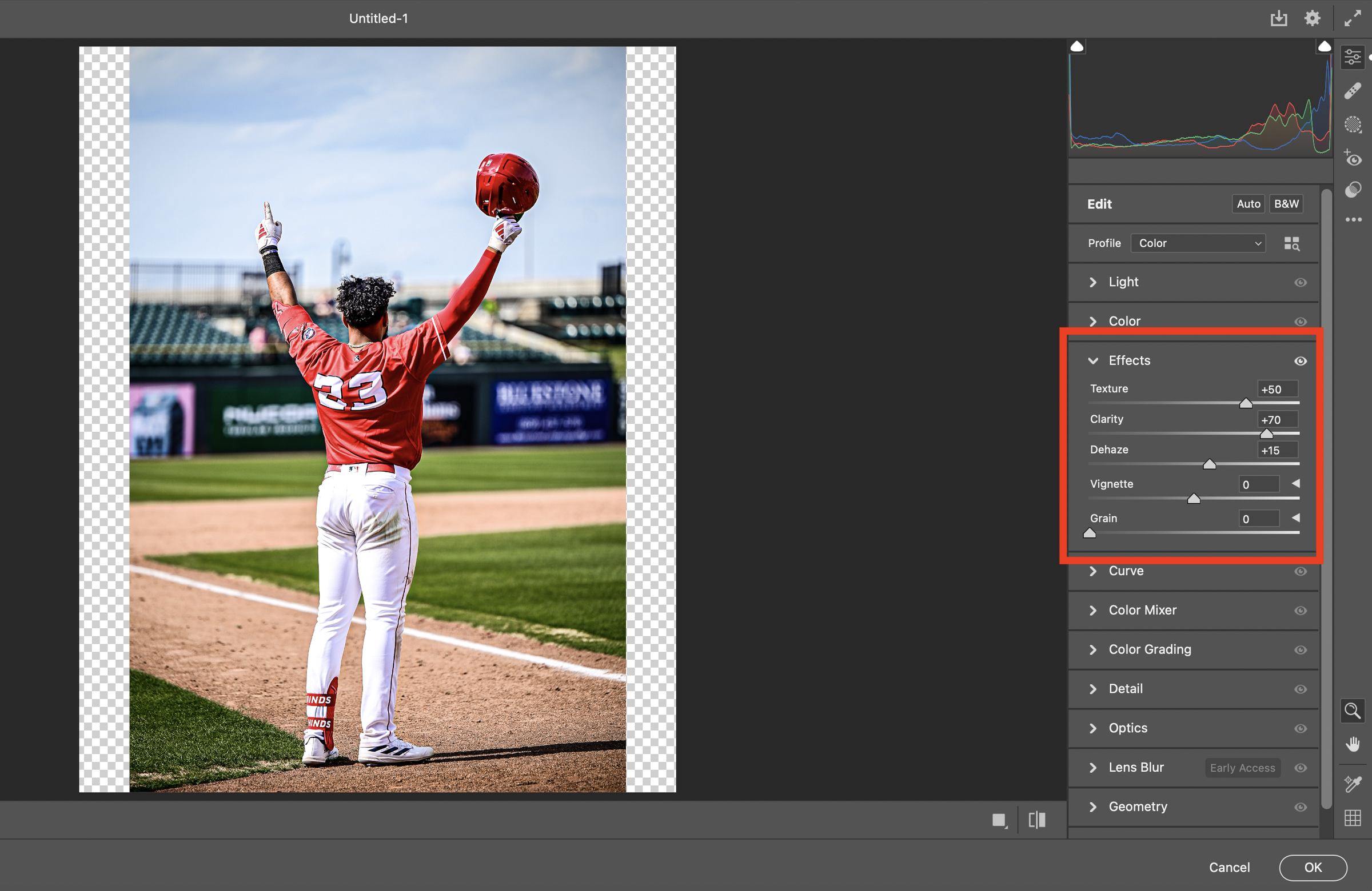 Adobe Photoshop Sports Graphic Player Cutout : 10 Steps (with Pictures ...