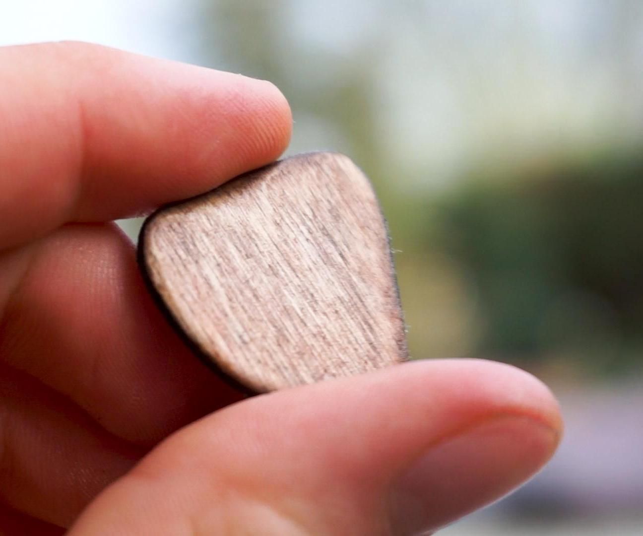 Handmade Wooden Guitar Picks : 7 Steps - Instructables