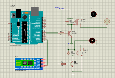 Simulation of Arduino UNO With Voice Commands Via Bluetooth in Proteus ...