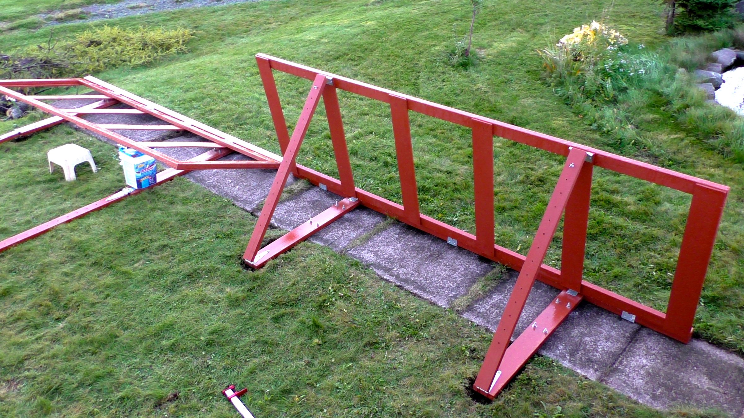 Ground Mounted Solar Panels With Adjustable Angles : 7 Steps (with ...