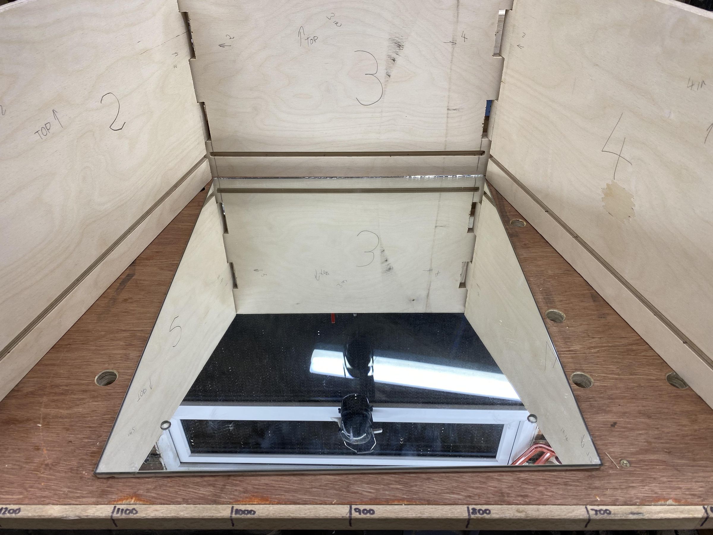 Deep Hole in a Small Box, a Different Take on the Infinity Mirror. : 10 ...