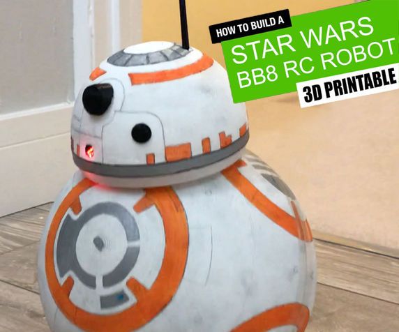 BB8 Droid - Arduino | Remote Controlled | 3D Printed : 22 Steps (with ...