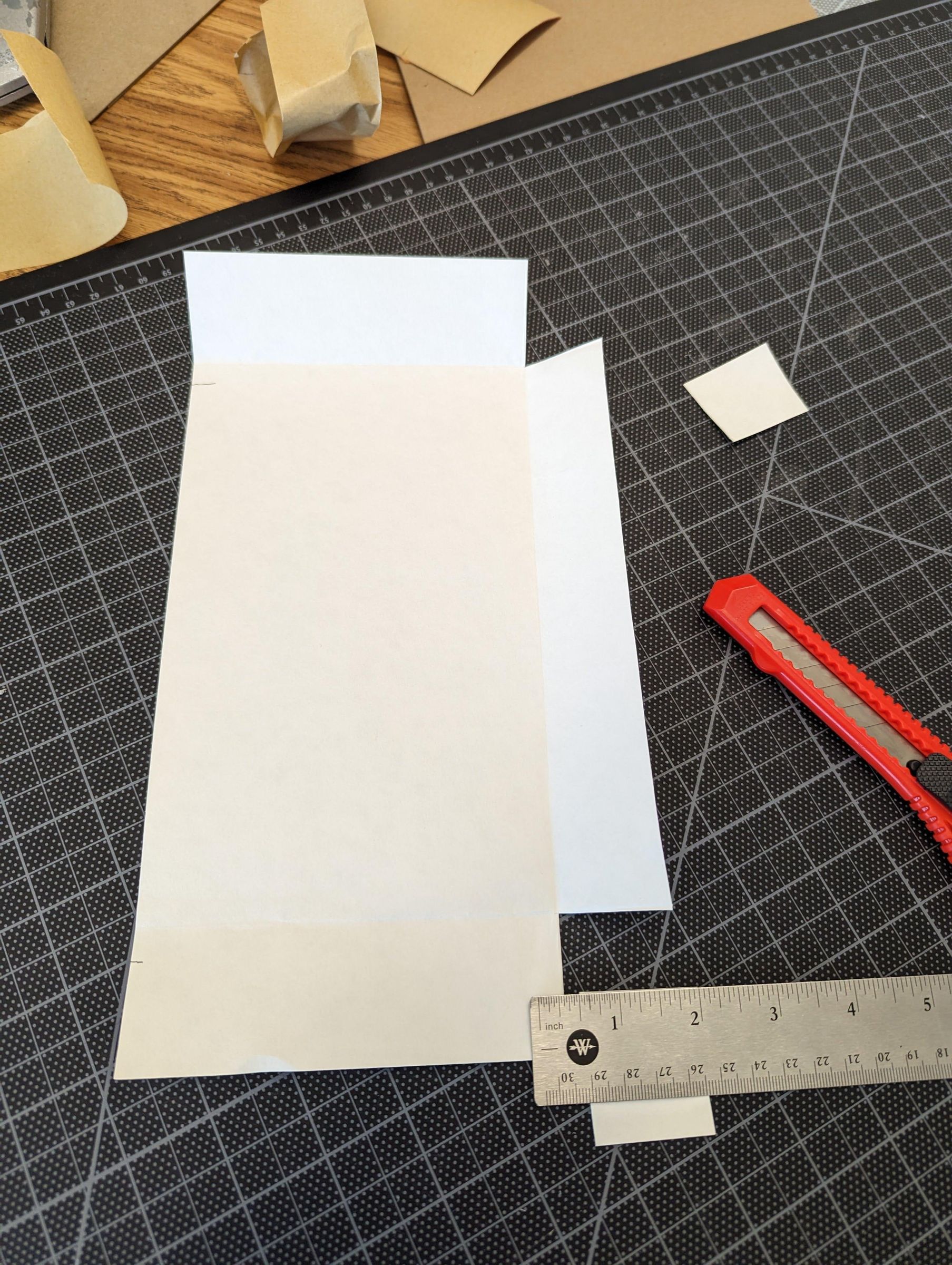 Simple Pocket for a Journal, Sketchbook, Etc. : 6 Steps (with Pictures ...