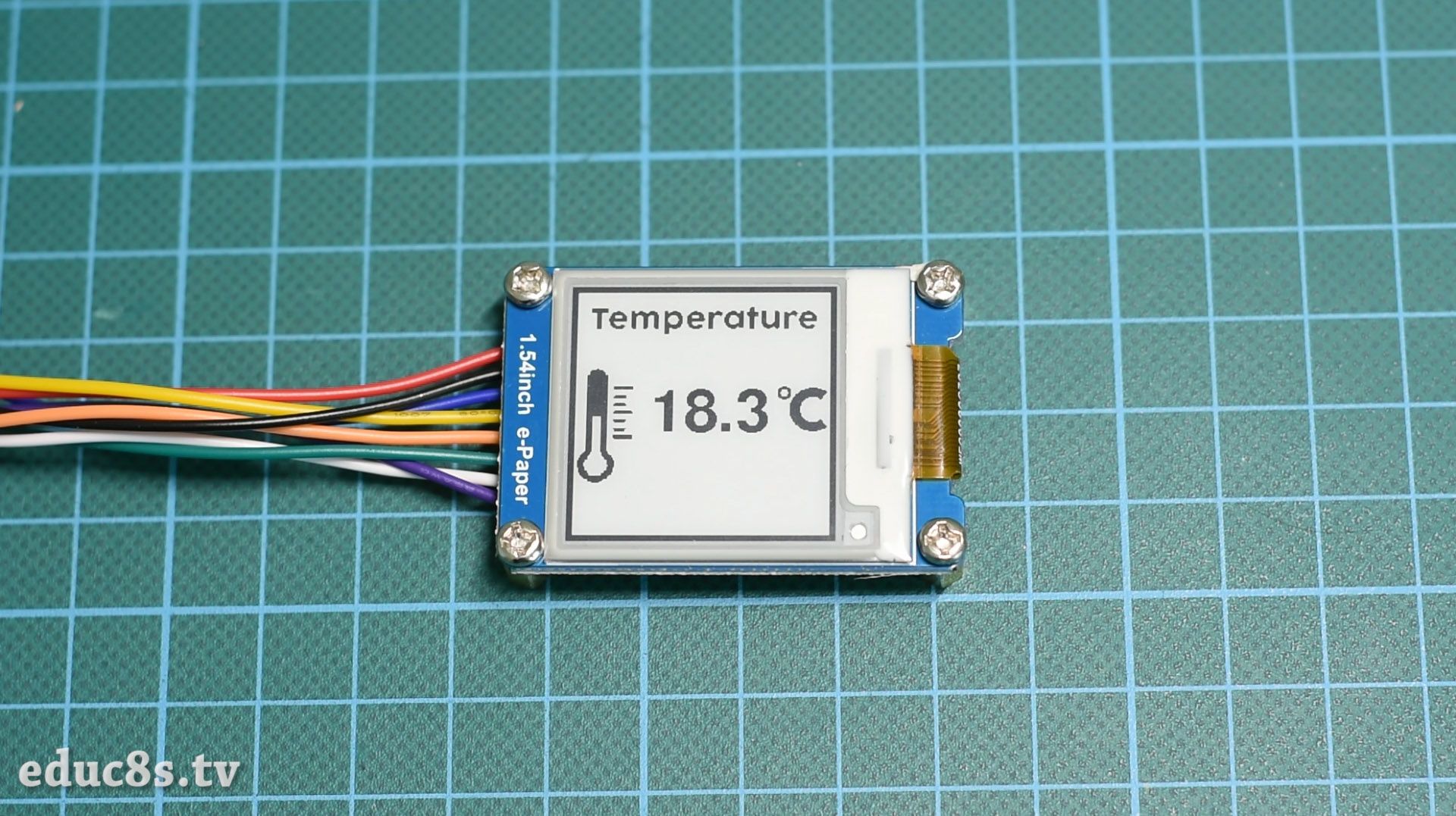 ESP32 E-Paper Thermometer : 7 Steps (with Pictures) - Instructables