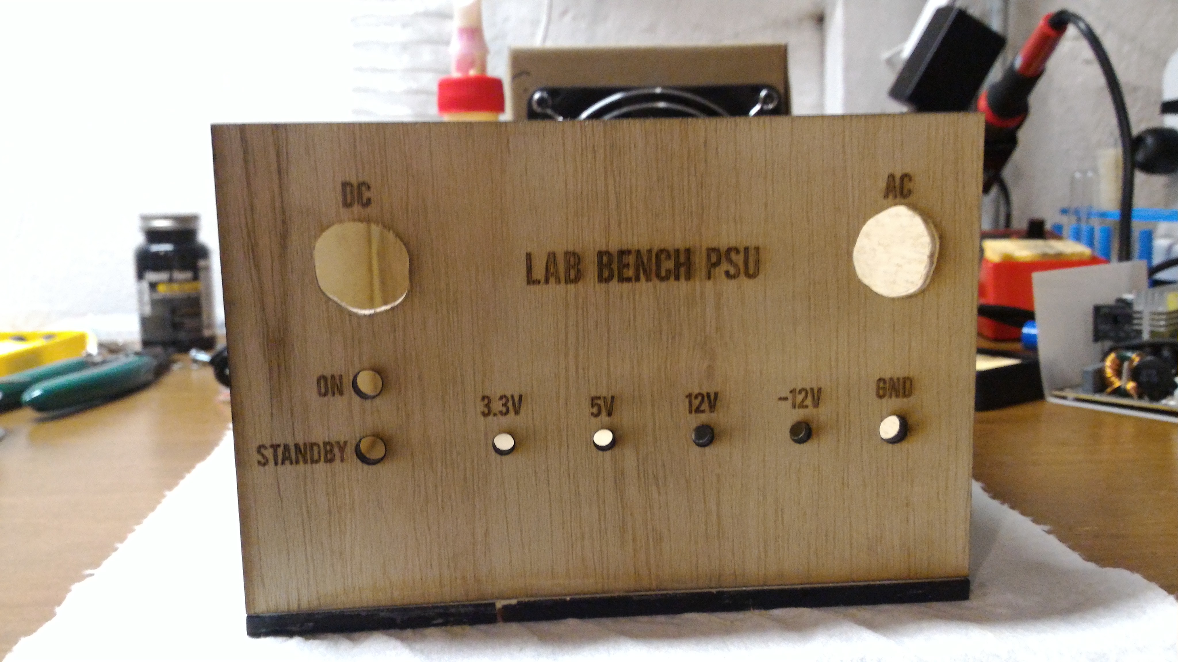 DIY ATX Wood Lab Bench PSU : 3 Steps (with Pictures) - Instructables