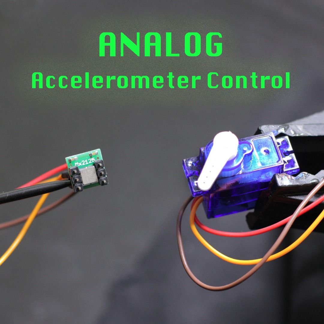Analog Accelerometer Control of a Servo : 4 Steps (with Pictures ...