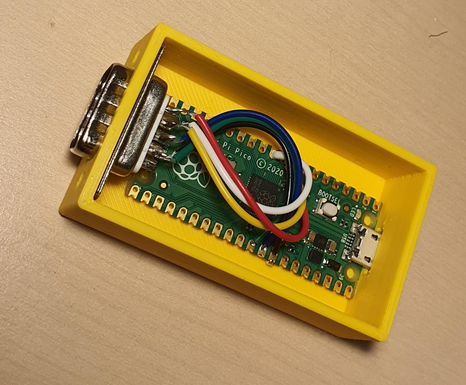 Retro 9 Pin Joystick to USB Converter : 4 Steps (with Pictures ...