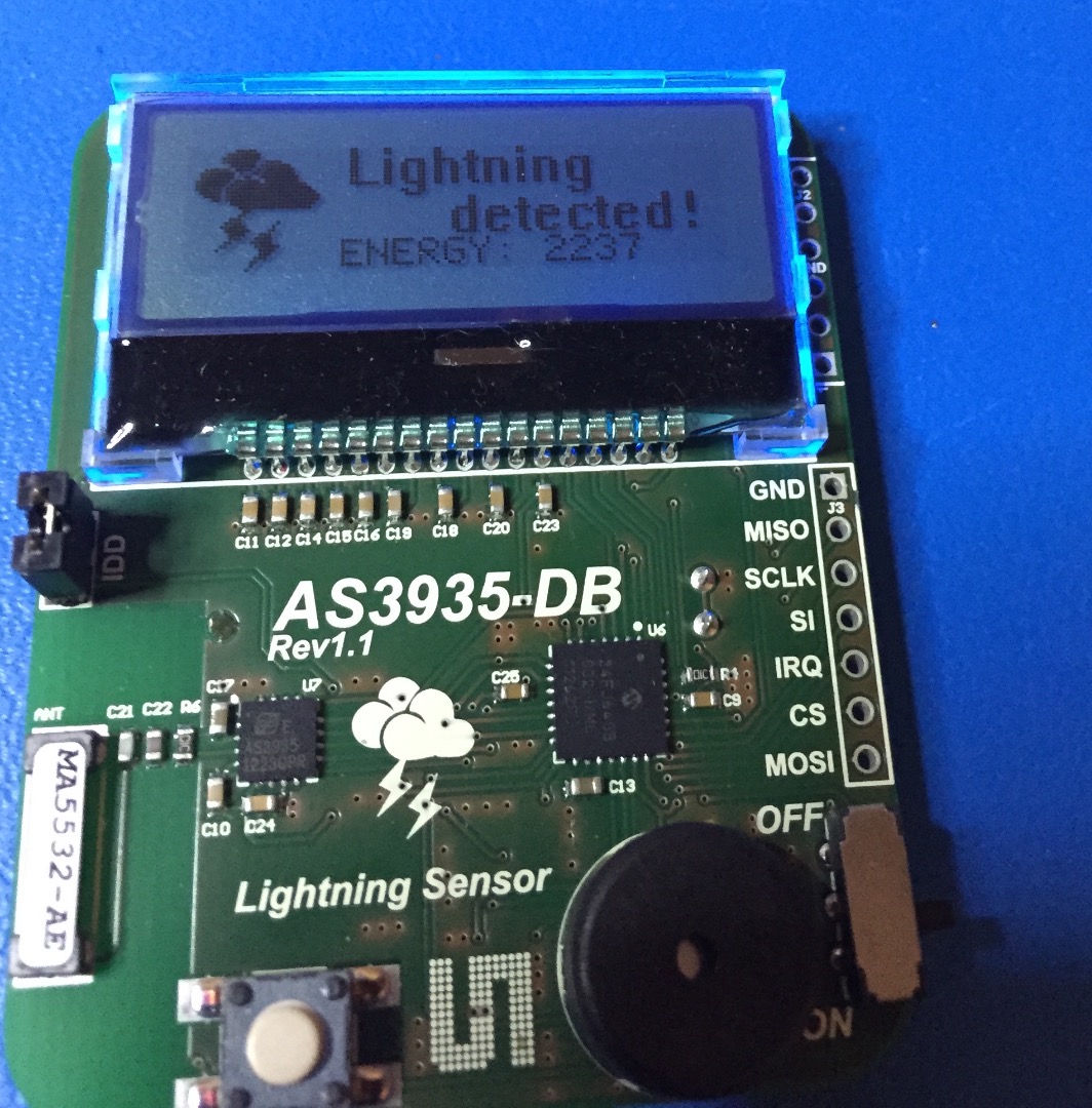 Lightning! the Lightning Detector for Raspberry Pi Weather Station ...