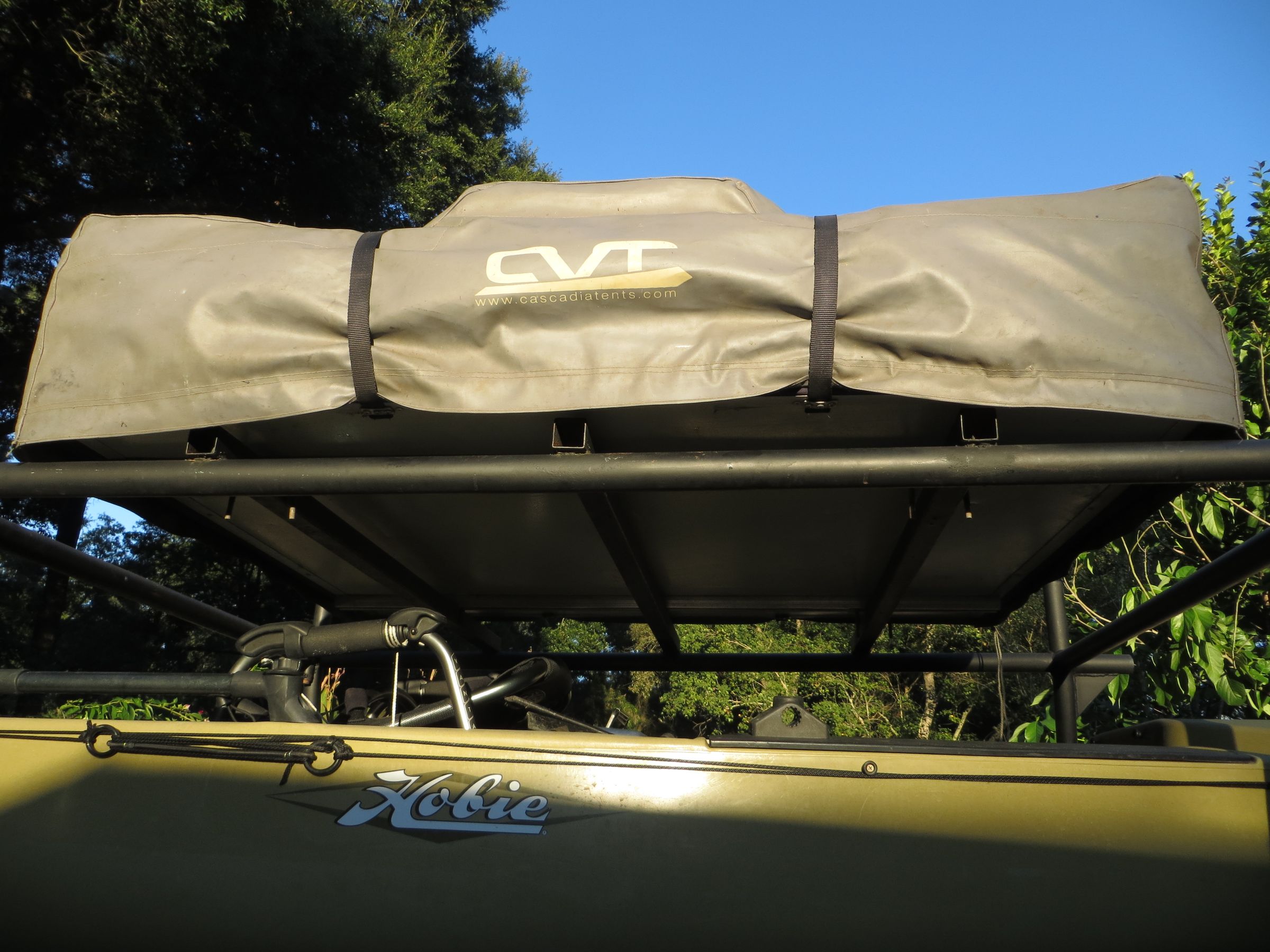 The Ultimate Kayak Hauler and Rooftop Tent Camper. : 4 Steps (with ...
