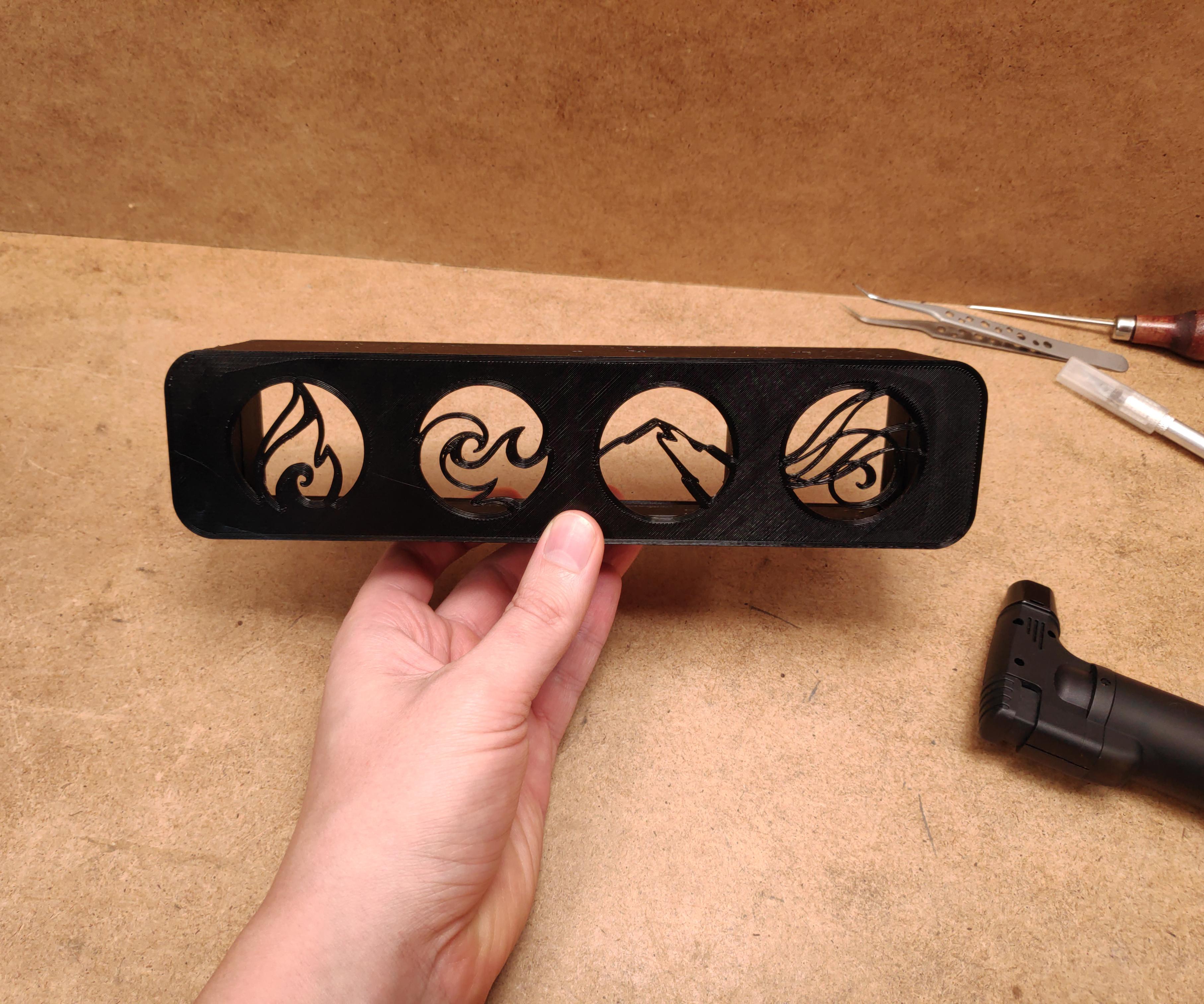 The Decorative Light of Four Elements : 8 Steps (with Pictures ...